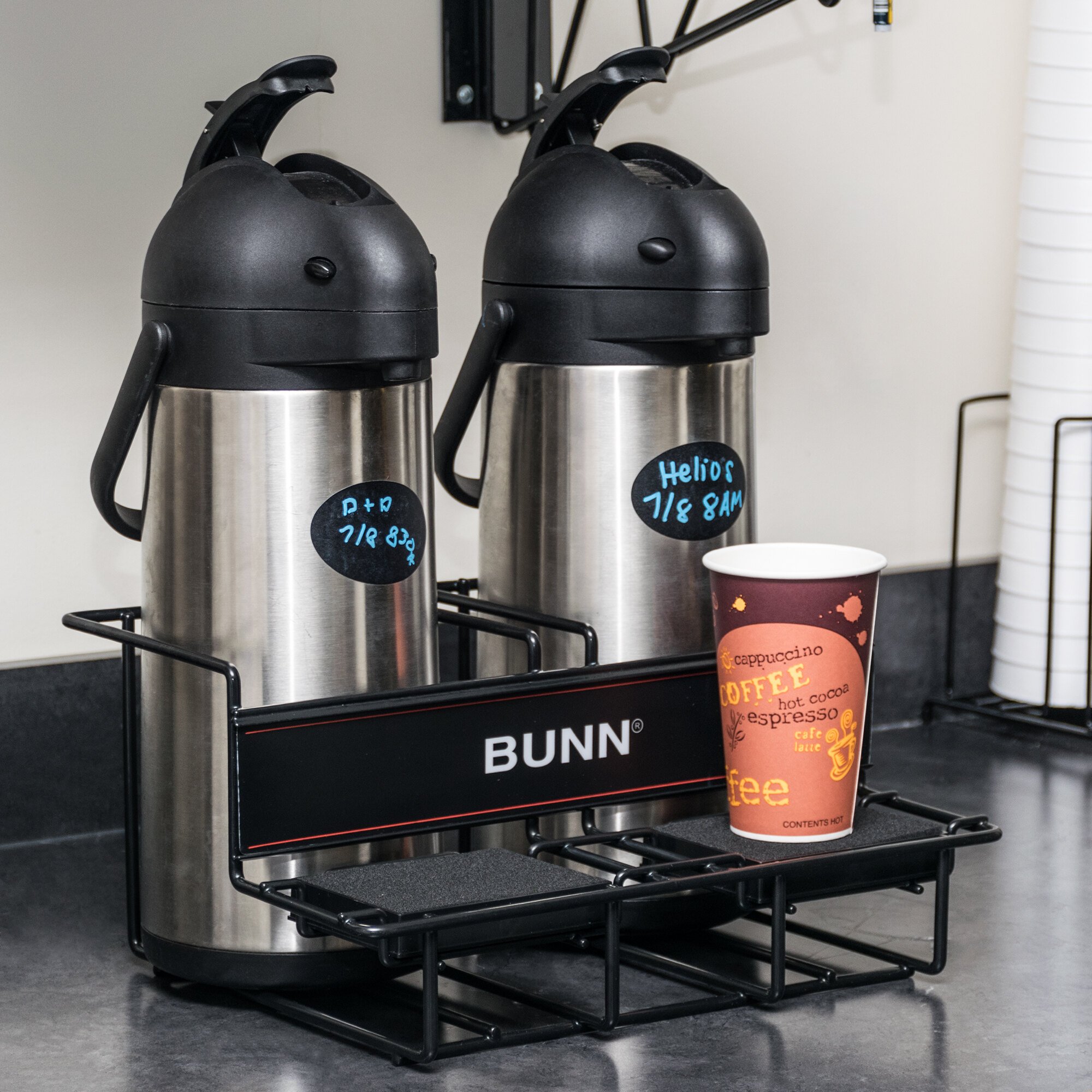 Bunn 35728.0001 UNIV-2 APR Two Pot Universal Airpot Rack