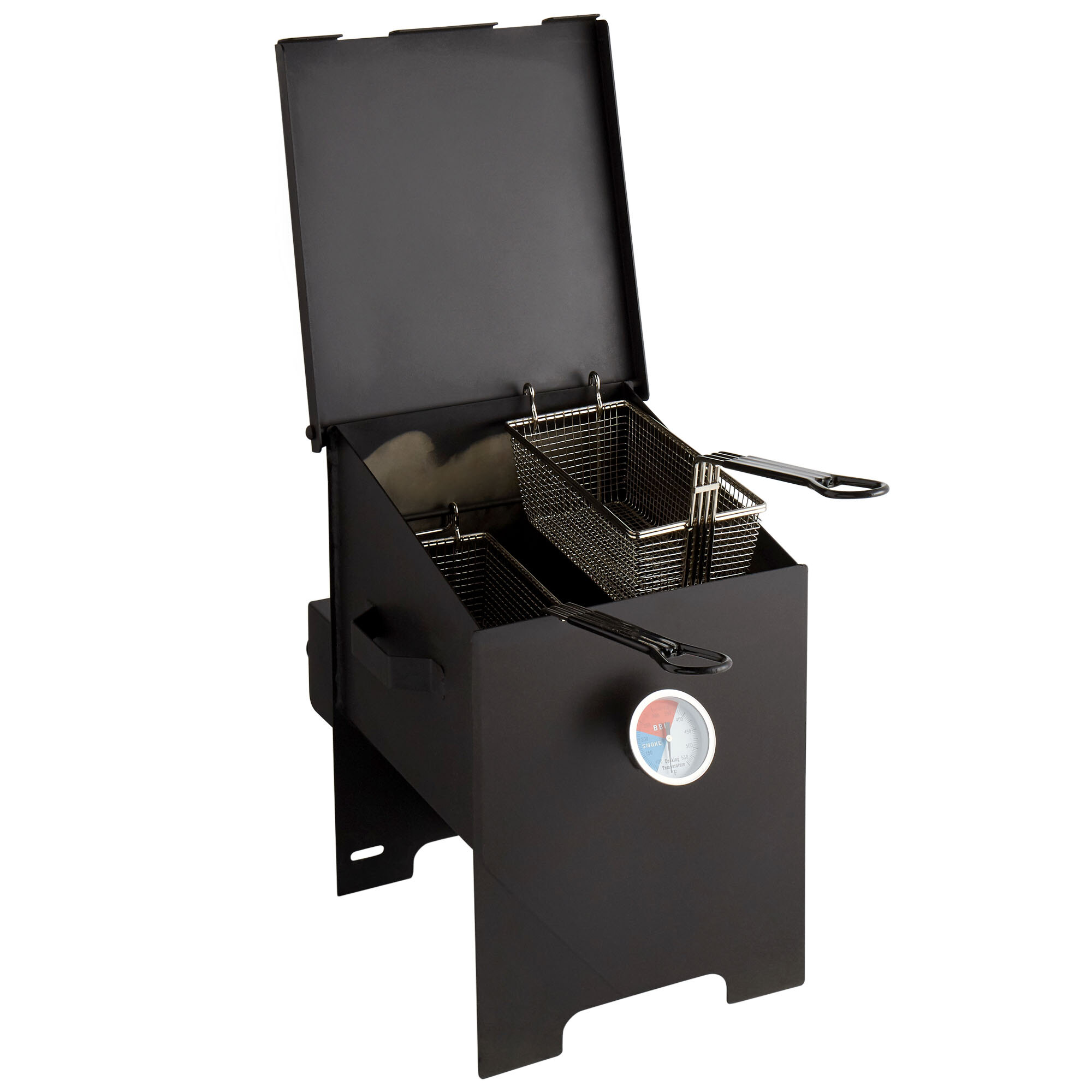Backyard Pro BPF4G 4 Gallon Steel Liquid Propane Outdoor Deep Fryer ...