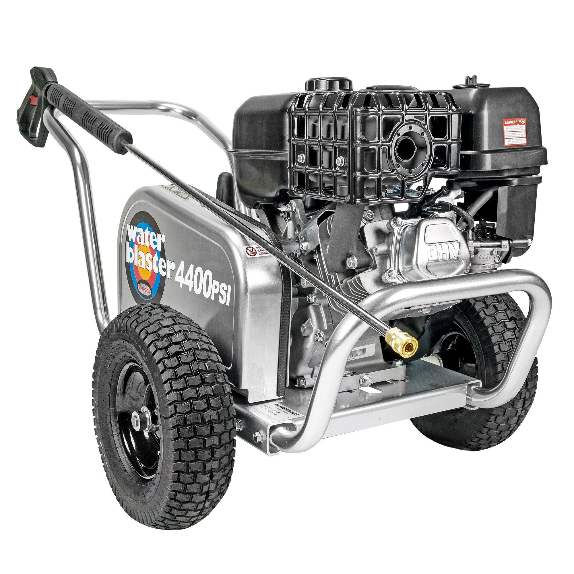 Simpson 4400 PSI Aluminum Water Blaster Pressure Washer w/ 50' Hose (60825)