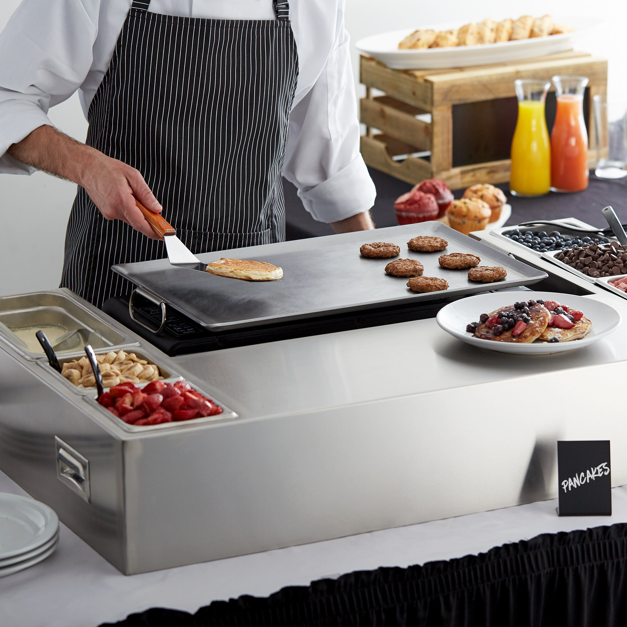 Commercial Pancake Station (Butane) | WebstaurantStore