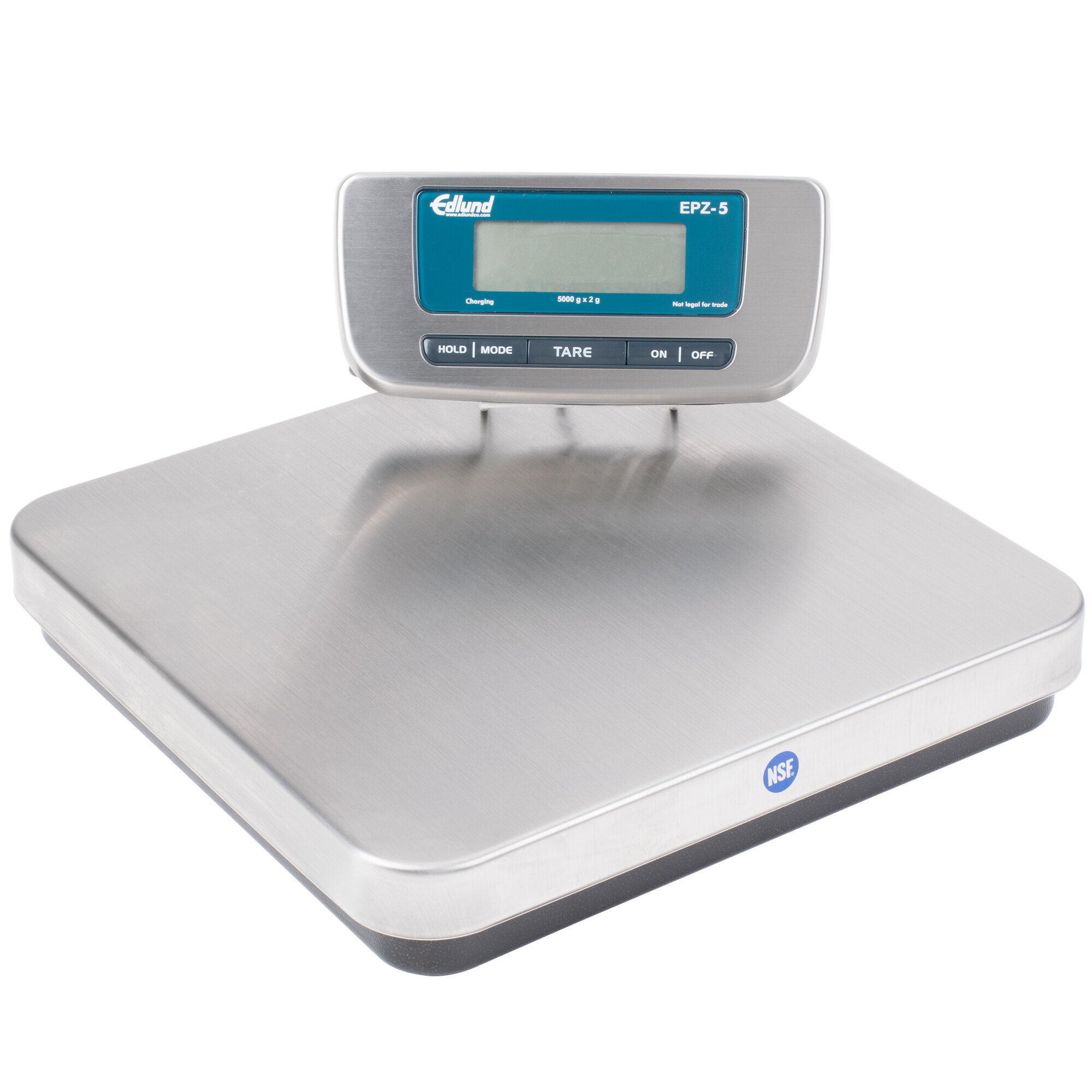 Edlund EPZ-5 5000 g. Stainless Steel Metric Digital Pizza Scale