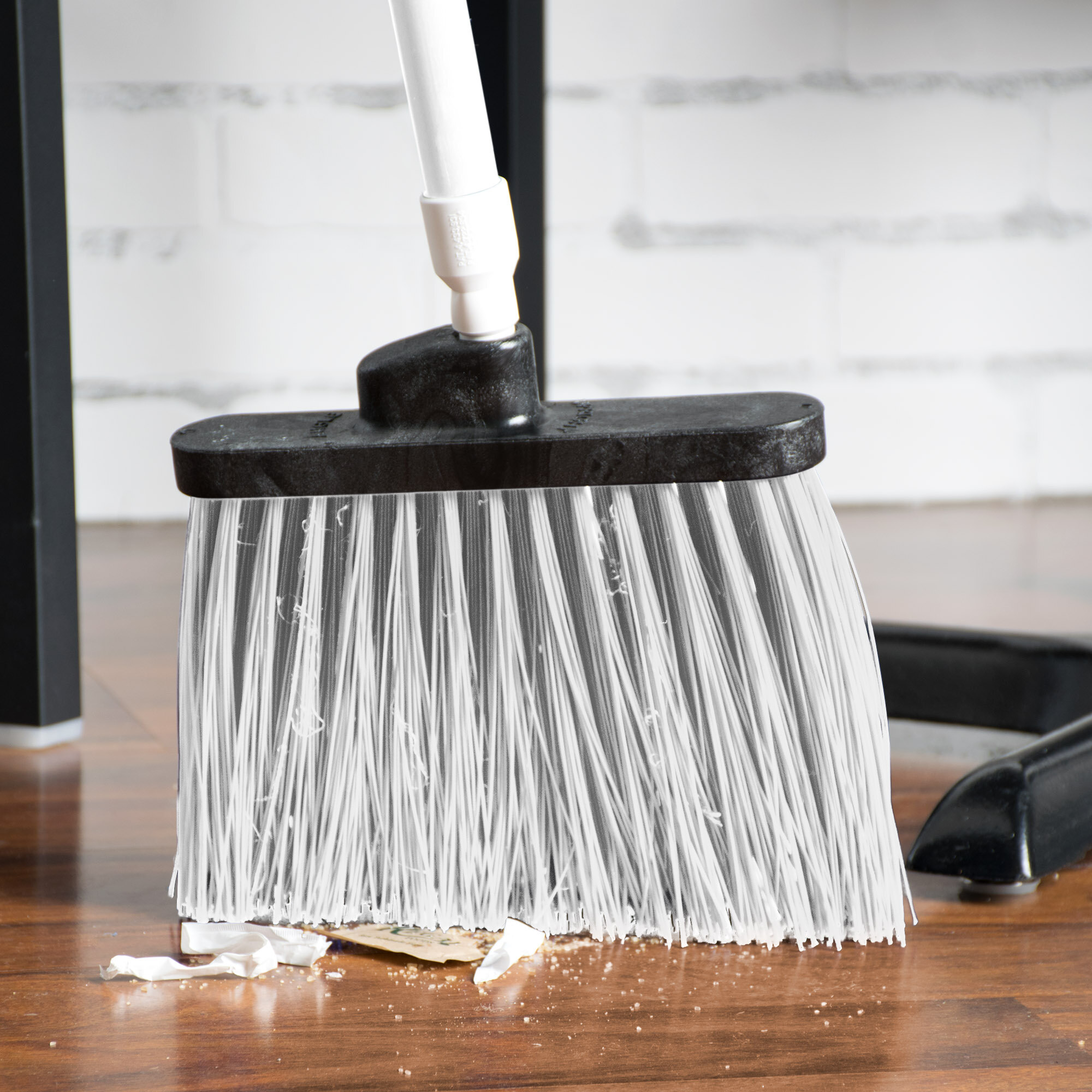 Carlisle 4108302 Sparta Spectrum Duo-Sweep 12" Angled Broom with White ...