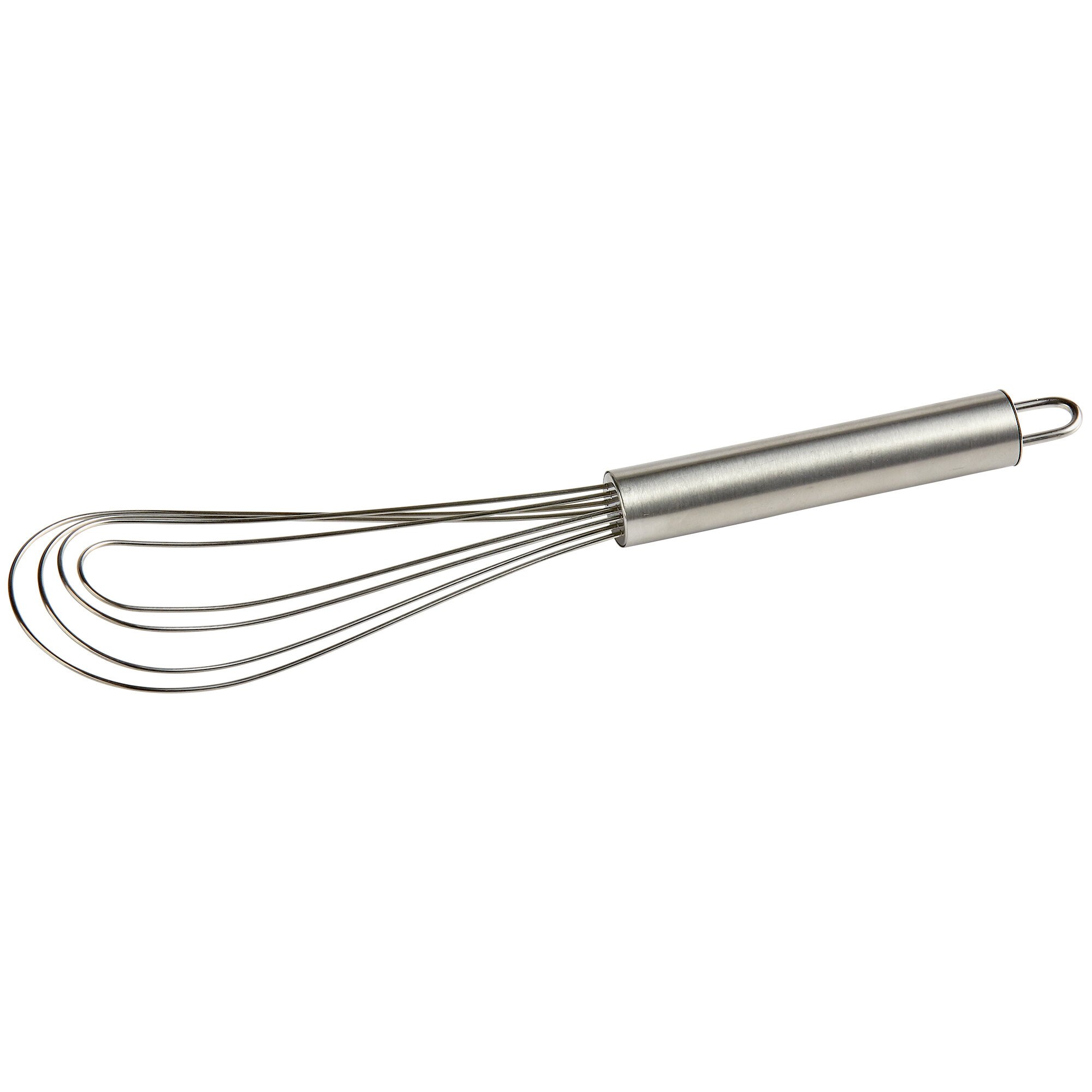 10" Stainless Steel Flat Roux Whip / Whisk