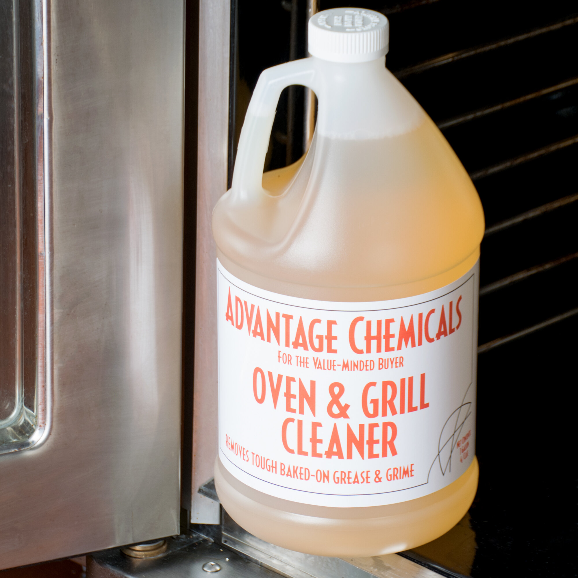 Advantage Chemicals 1 Gallon Oven and Grill Cleaner - 4/Case
