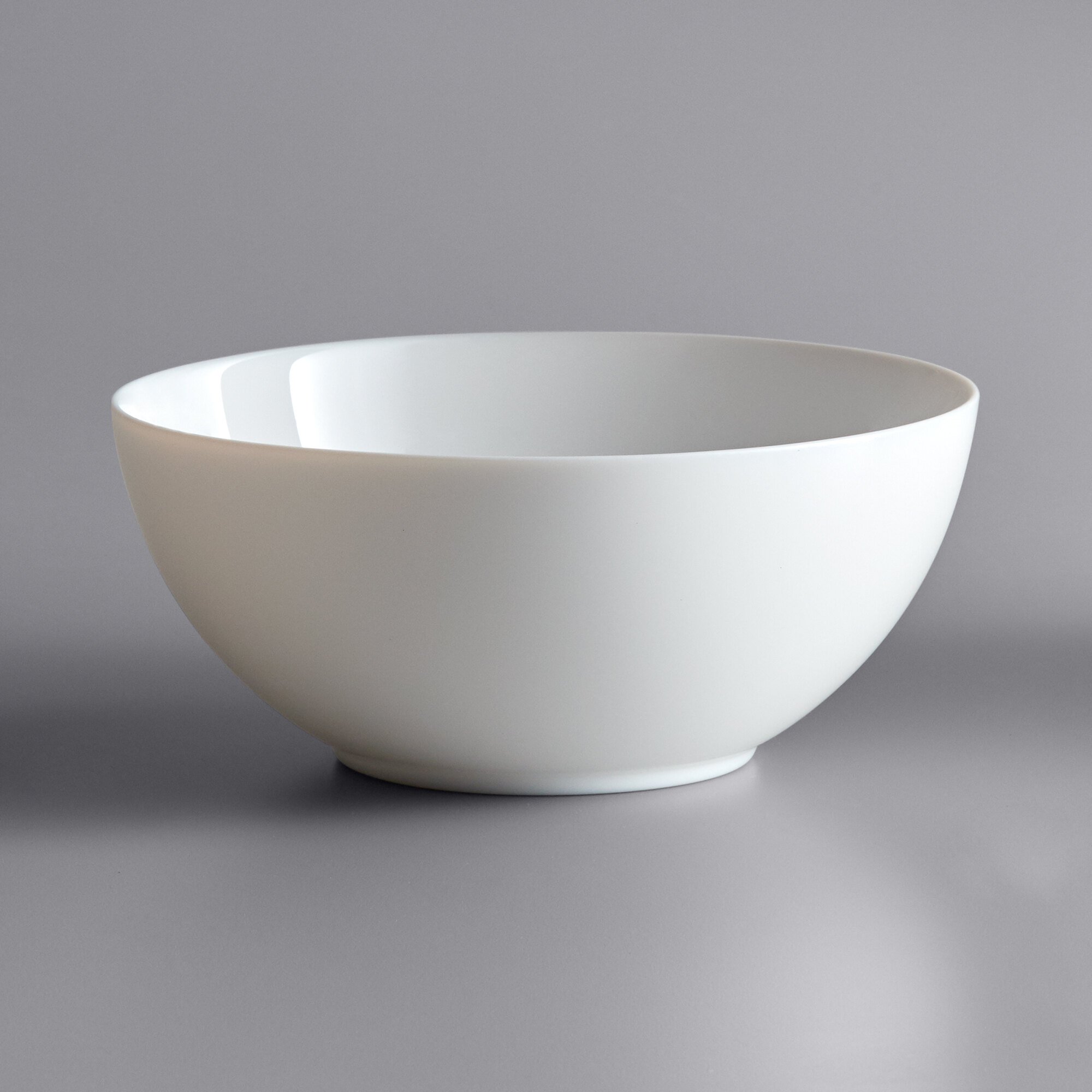 Arcoroc N9365 Evolutions 1 Qt. White Round Opal Glass Serving Bowl by ...