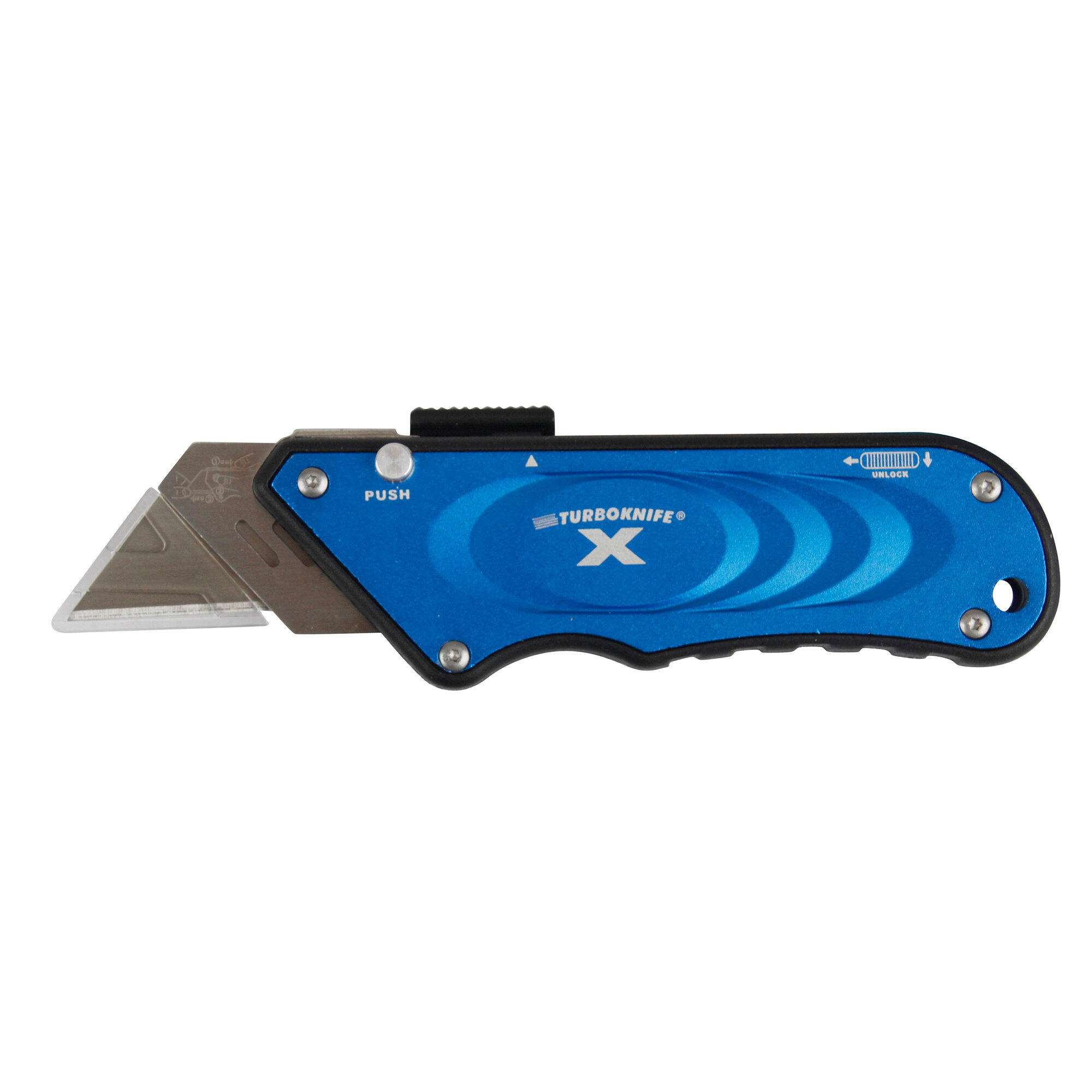 Olympia Tools 33-134 Turboknife X Blue Utility Knife
