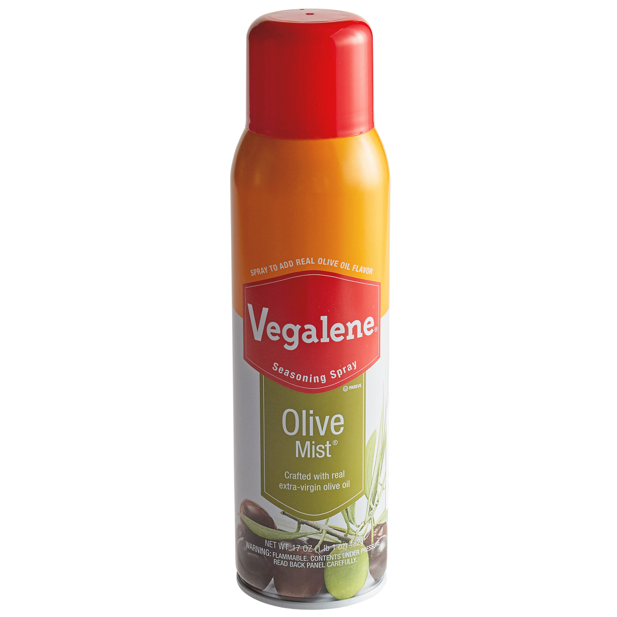 Vegalene 17 oz. Allergen-Free Olive Mist Cooking and Seasoning Spray ...