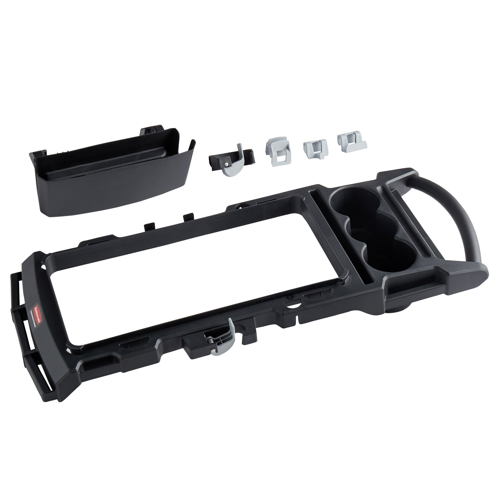 Rubbermaid 2032940 Slim Jim Black Rim Caddy For 16 and 23 Gallon Containers