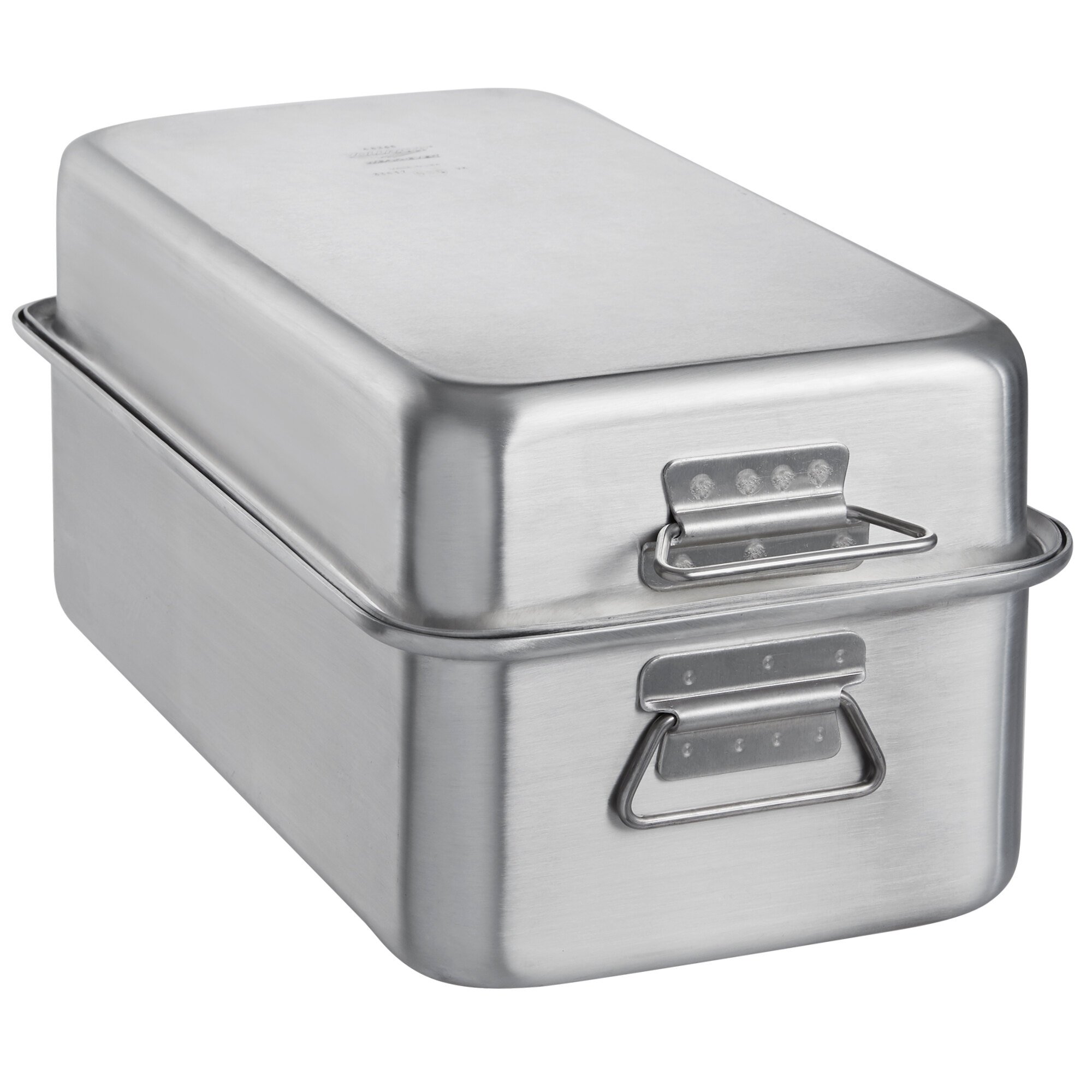 Vollrath Wear-Ever 17.75 Qt. Aluminum Double Roaster Pan - 20" x 11 1/8 ...