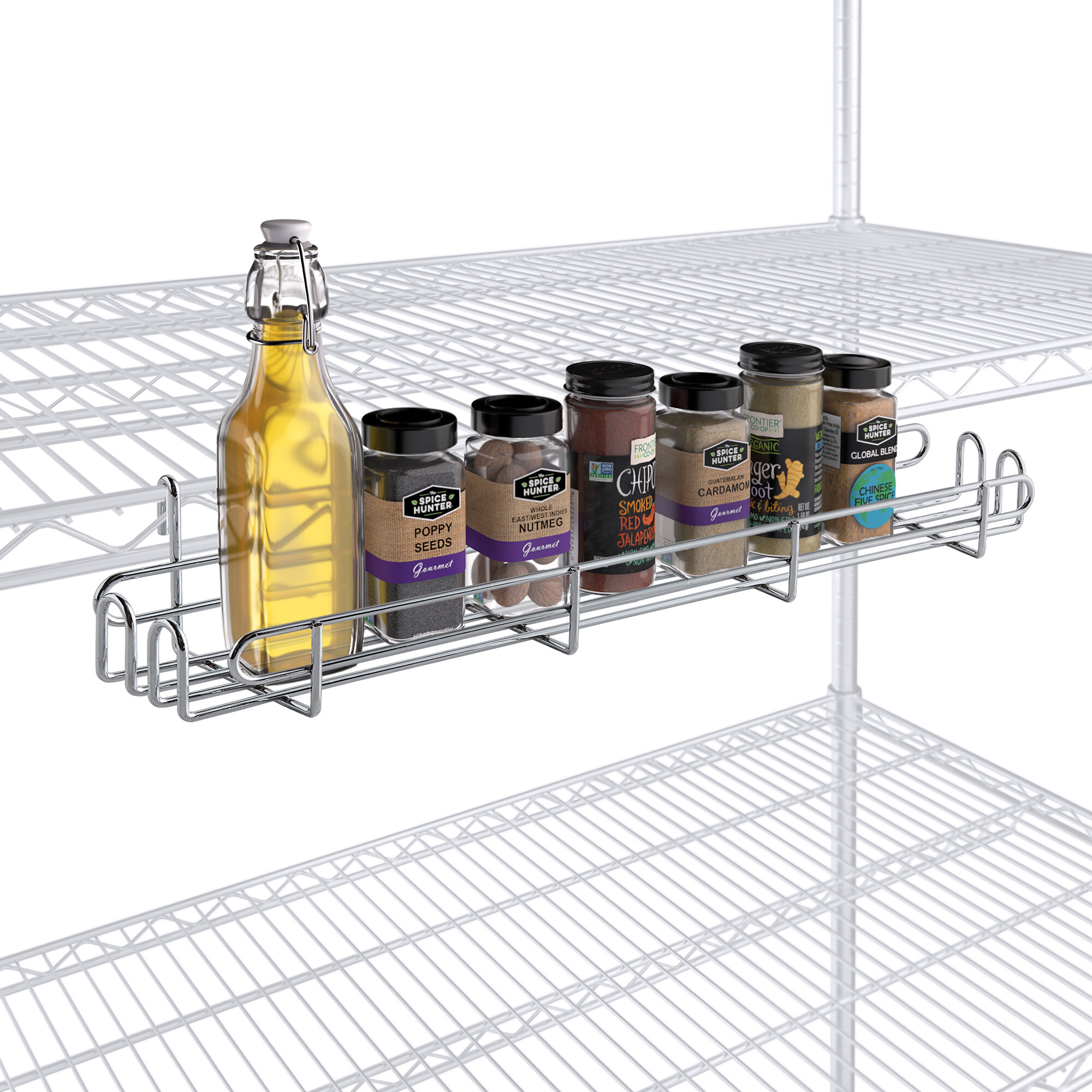 Regency Spice Rack for Chrome Shelving - 22"
