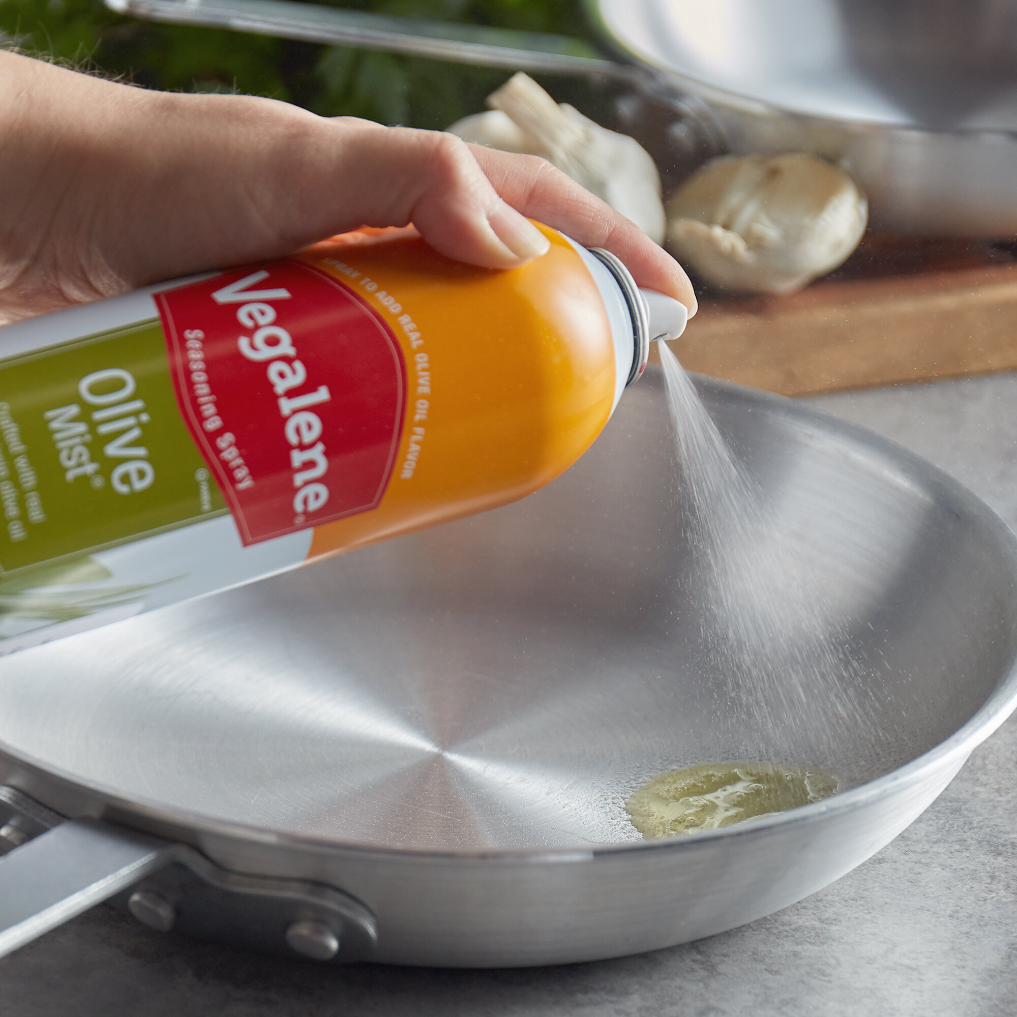 Vegalene 17 oz. Allergen-Free Olive Mist Cooking and Seasoning Spray