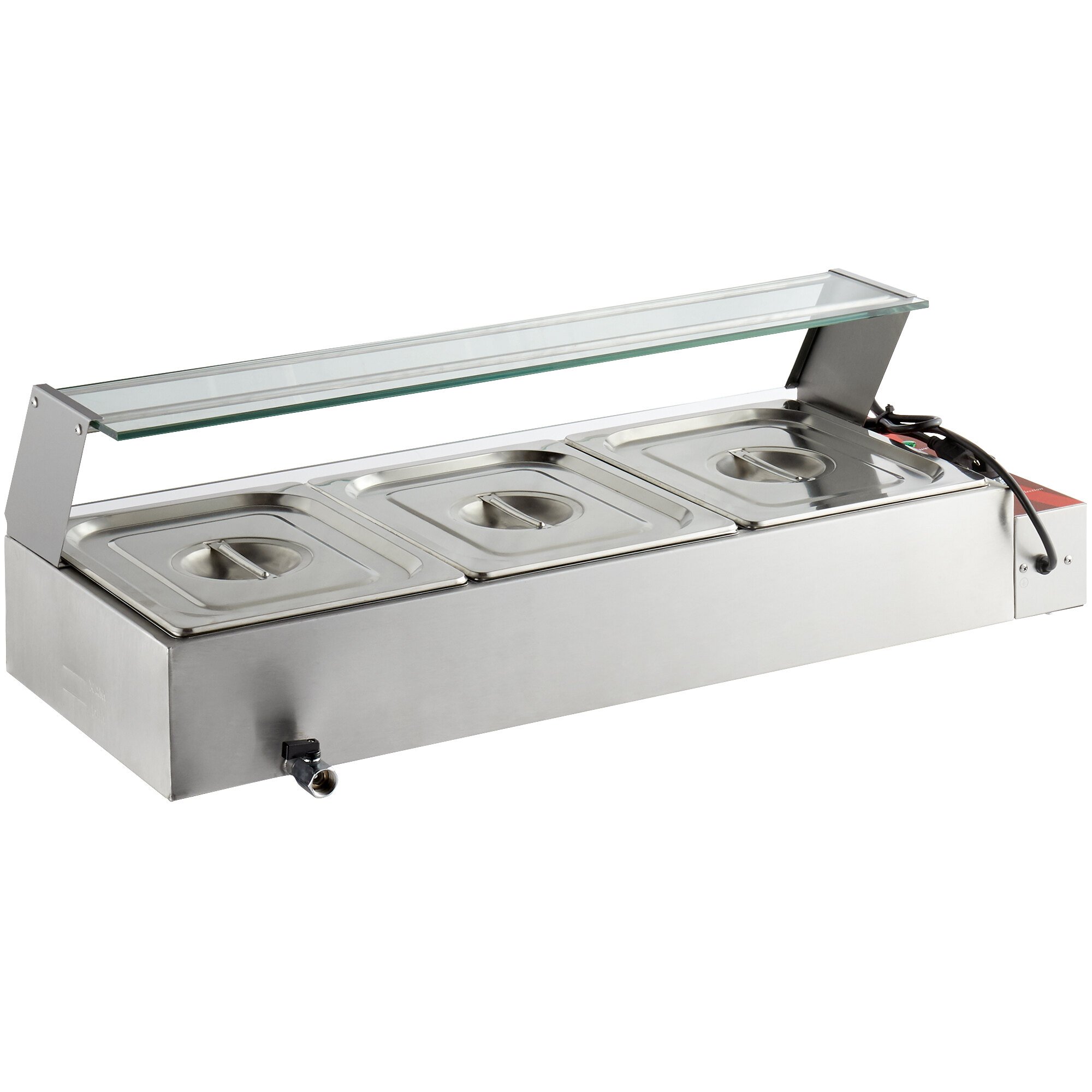 Avantco Bain Marie Buffet w/ 3 Half Size Wells