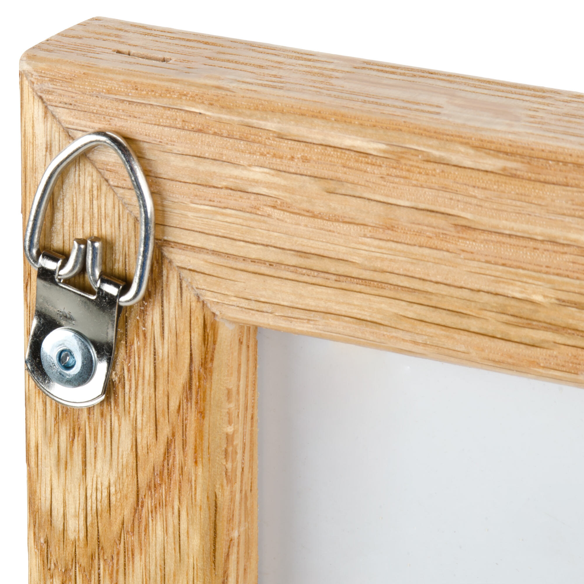 Aarco WOC1824NT-B OAK 18" x 24" Oak Frame White Marker Board