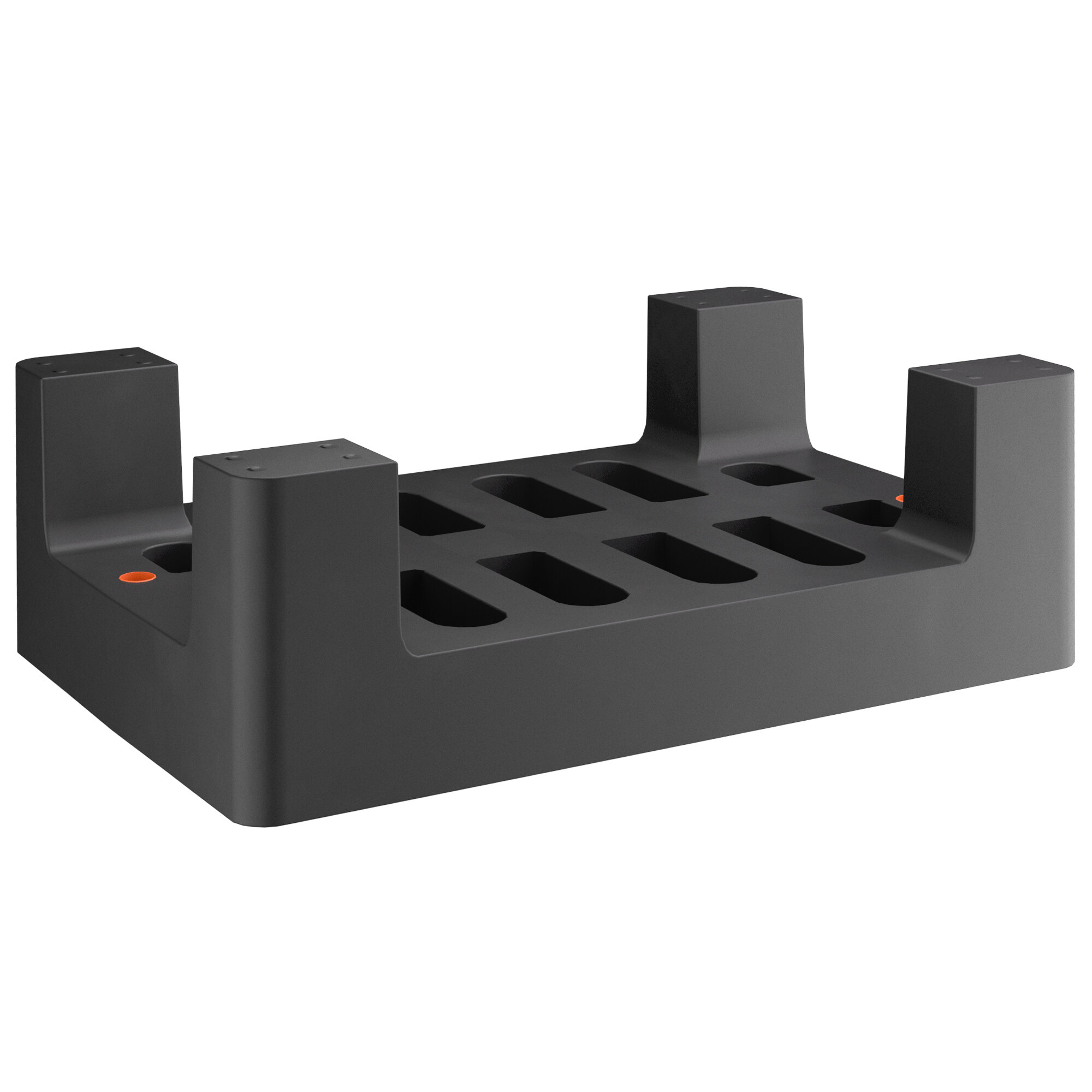 Regency Spectrum 24" x 36" x 12" Plastic Dunnage Rack - 1500 lb. Capacity