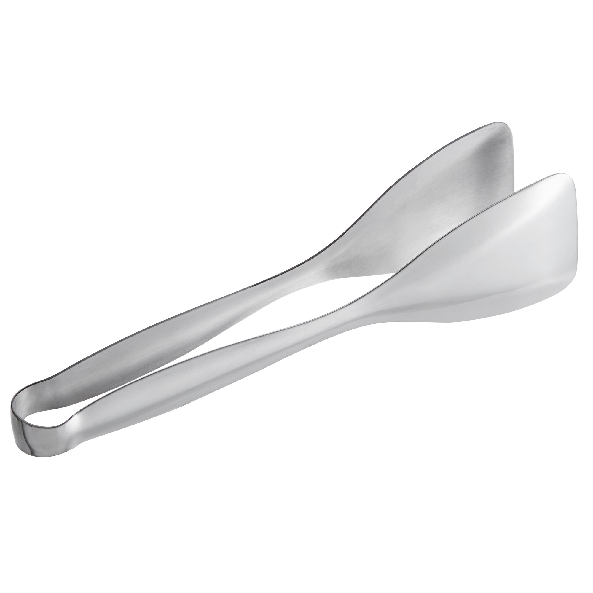 Carlisle 607687 9 1/4" 18/8 Stainless Steel Bread Serving Tongs