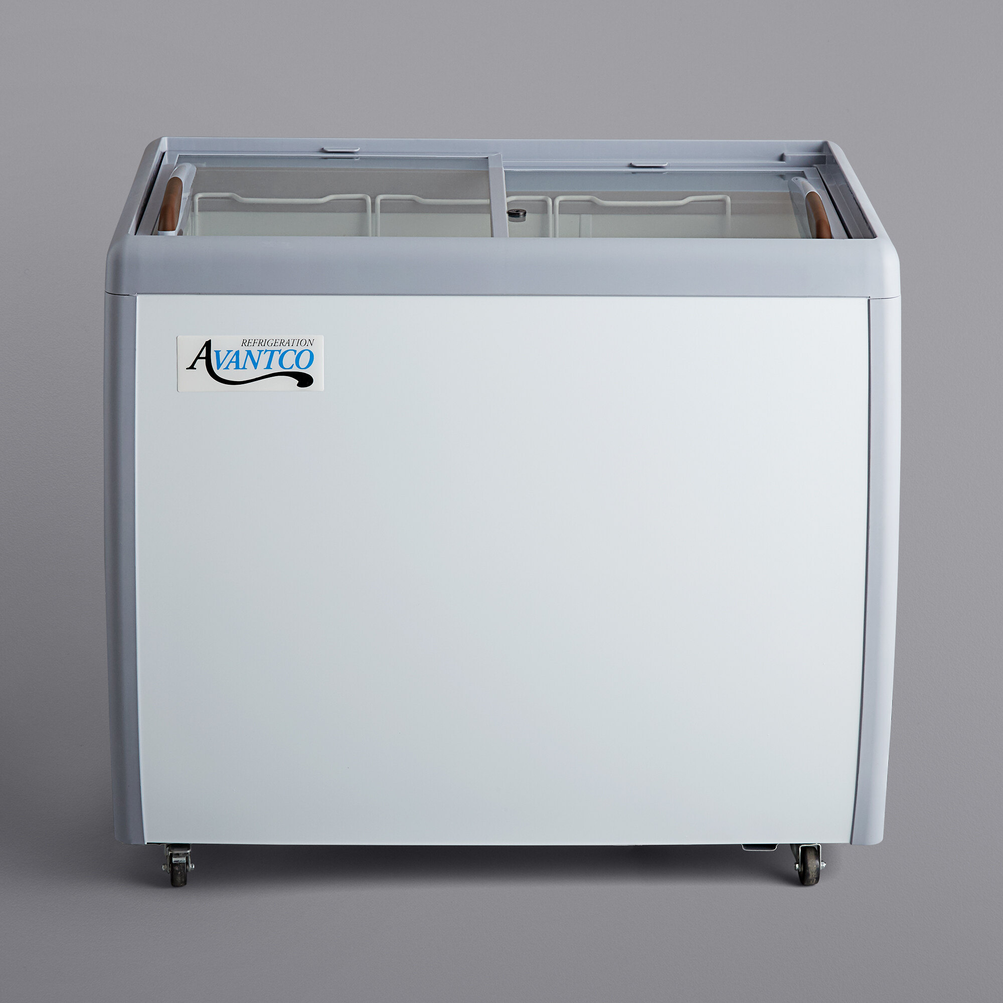 Avantco DFF9-HCL 39" Flat Top Display Ice Cream Freezer