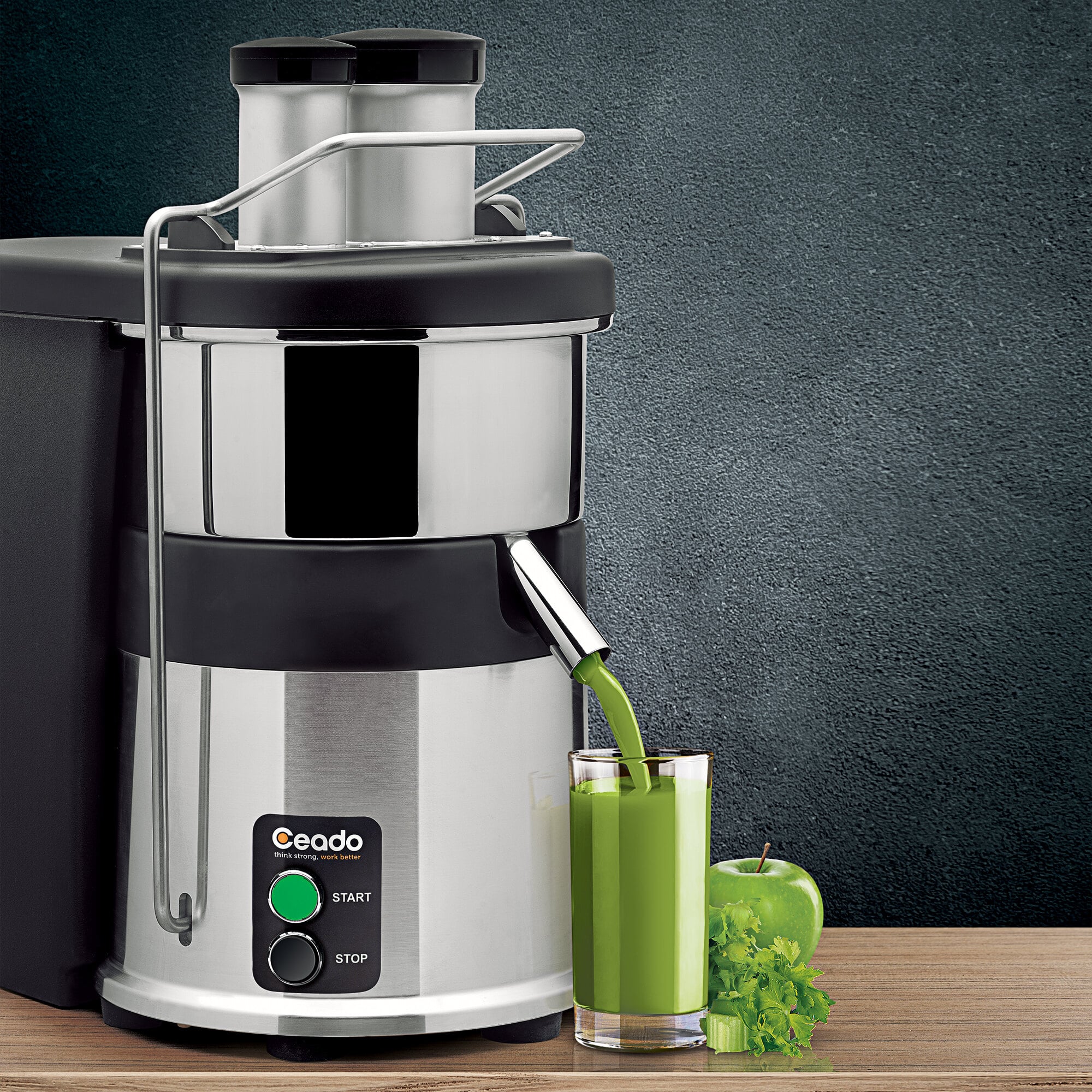 Ceado ES700 Automatic Double Chute Continuous Feed Juice Extractor