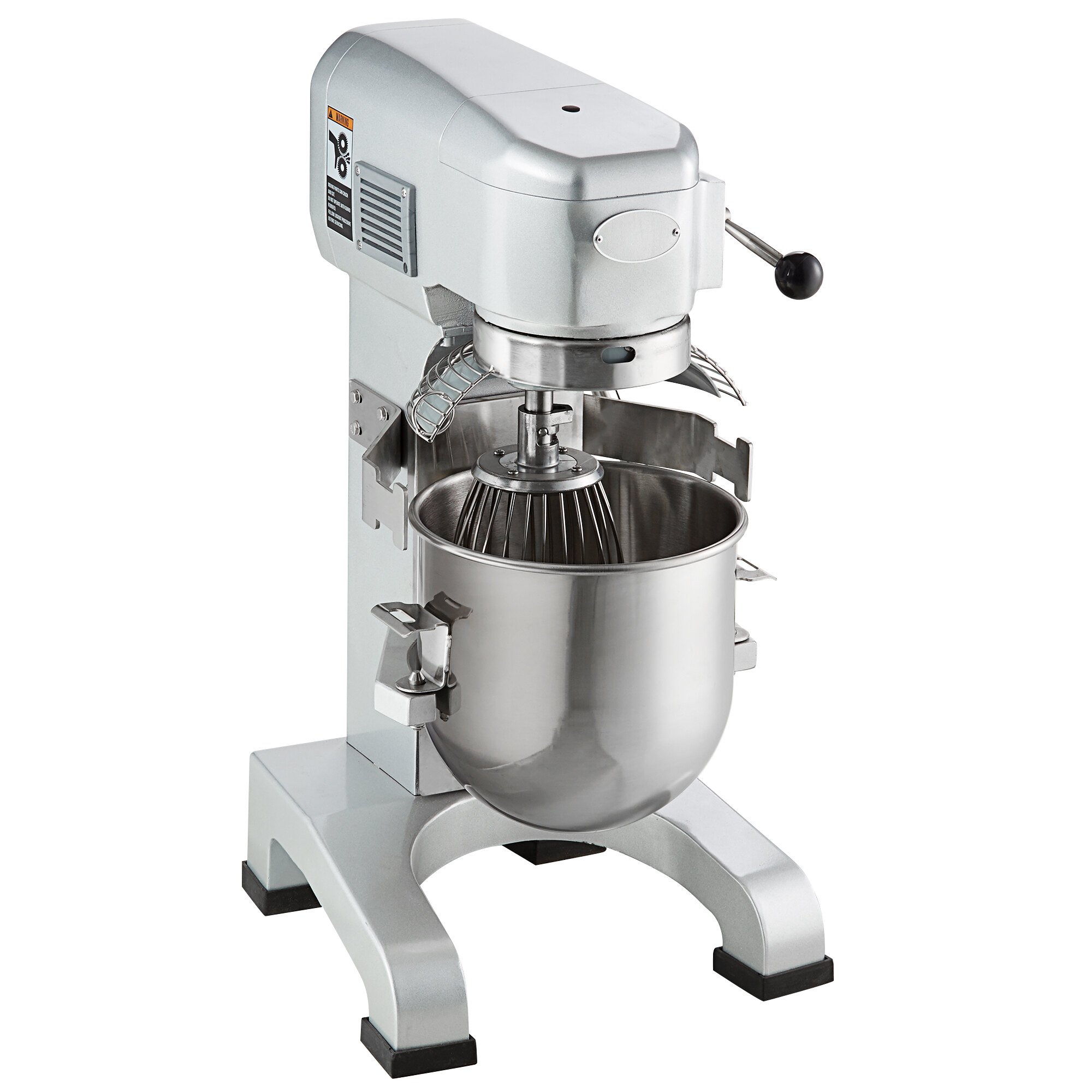 Galaxy GMIX10 10 Qt. Planetary Stand Mixer with Guard & Standard ...