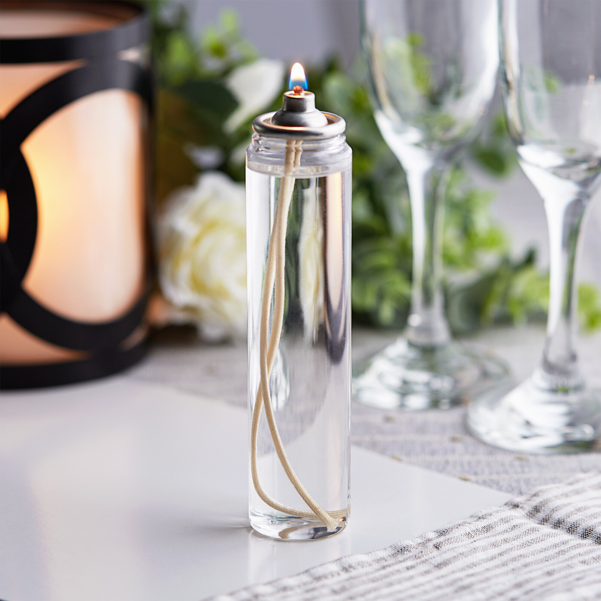 Leola Candle 29 Hour "Smokeless" Clear Liquid Candle Fuel Cartridge ...