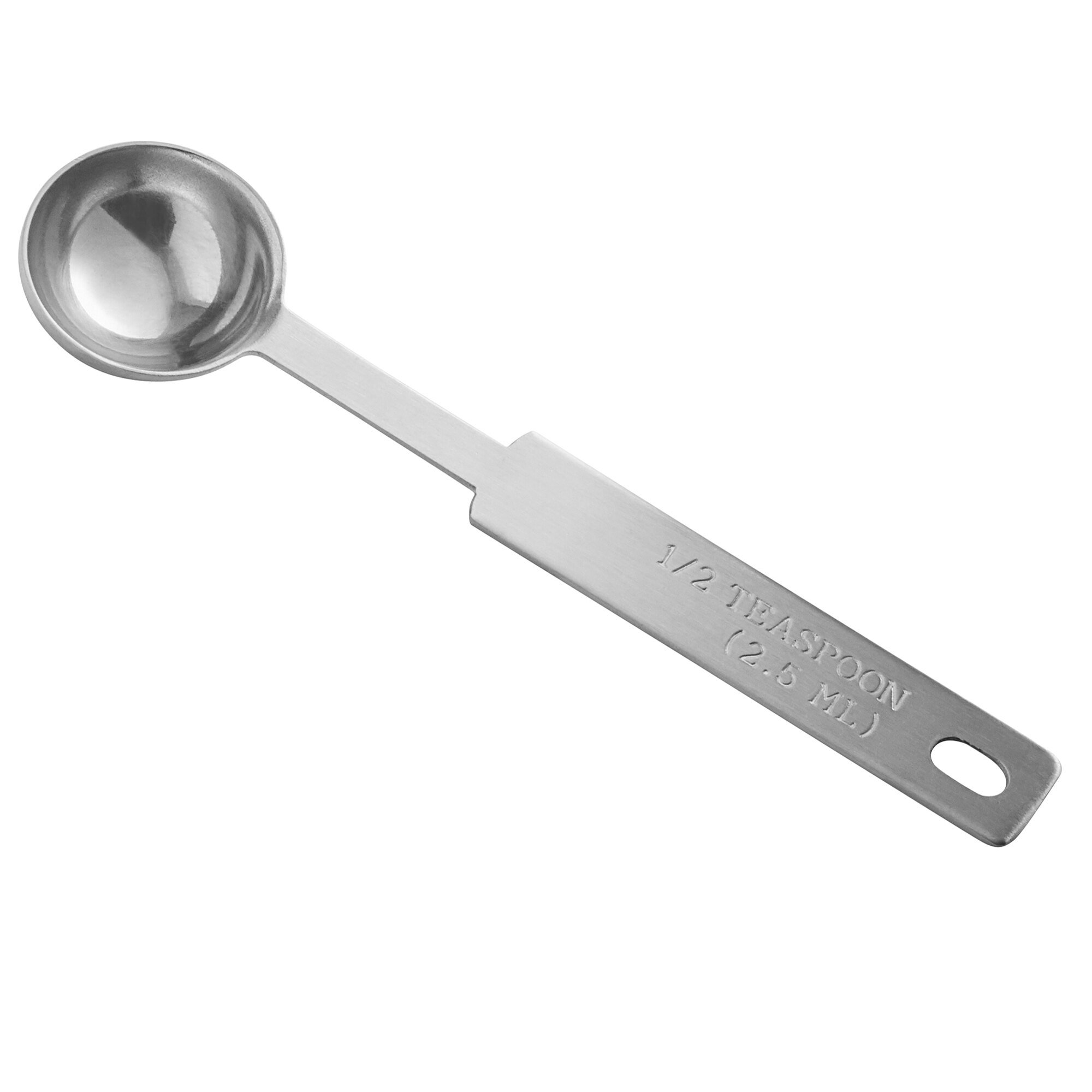 Vollrath 47120 1/2 tsp. Heavy-Duty Round Stainless Steel Measuring Spoon