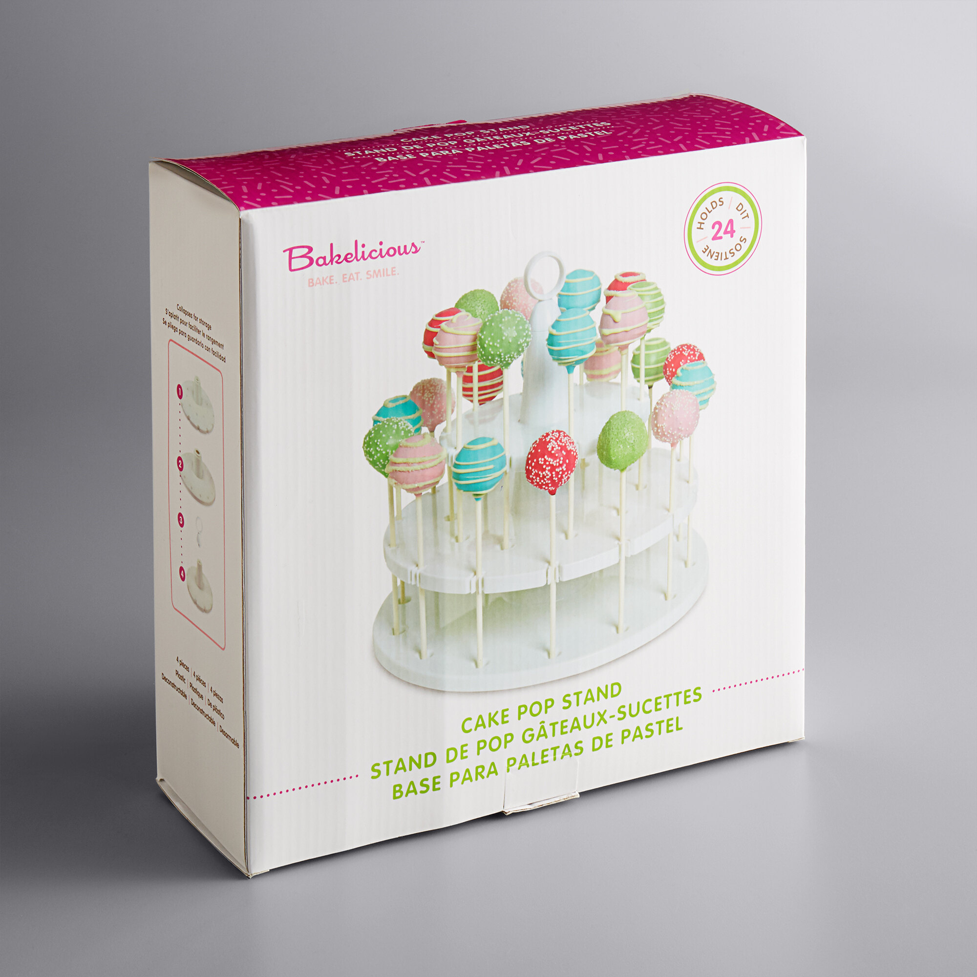 Cake Pop Decorating Stand 11 1/4" - Holds 24 Cake Pops