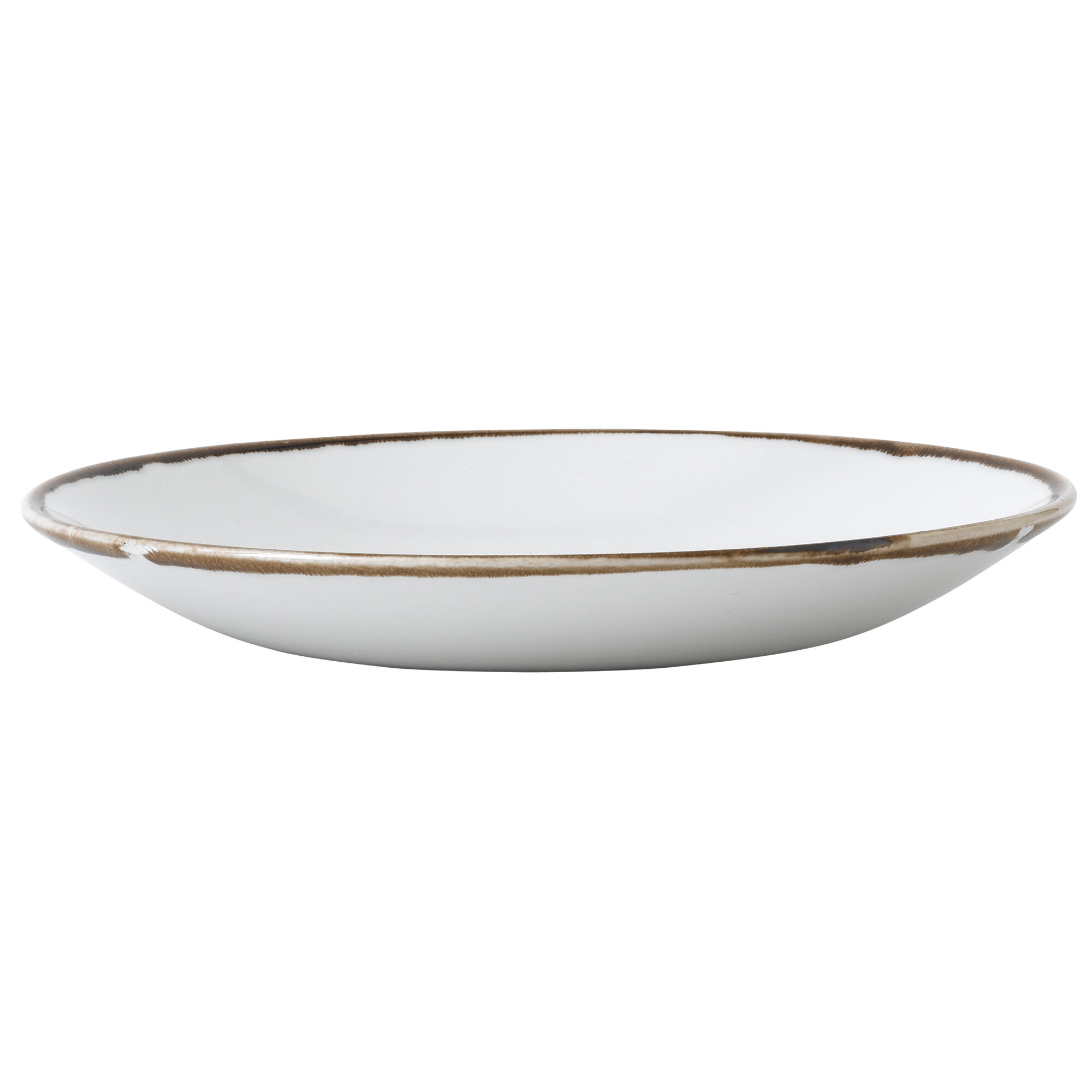 Dudson HN255 Harvest 10" Natural Deep Coupe Round China Plate by Arc ...