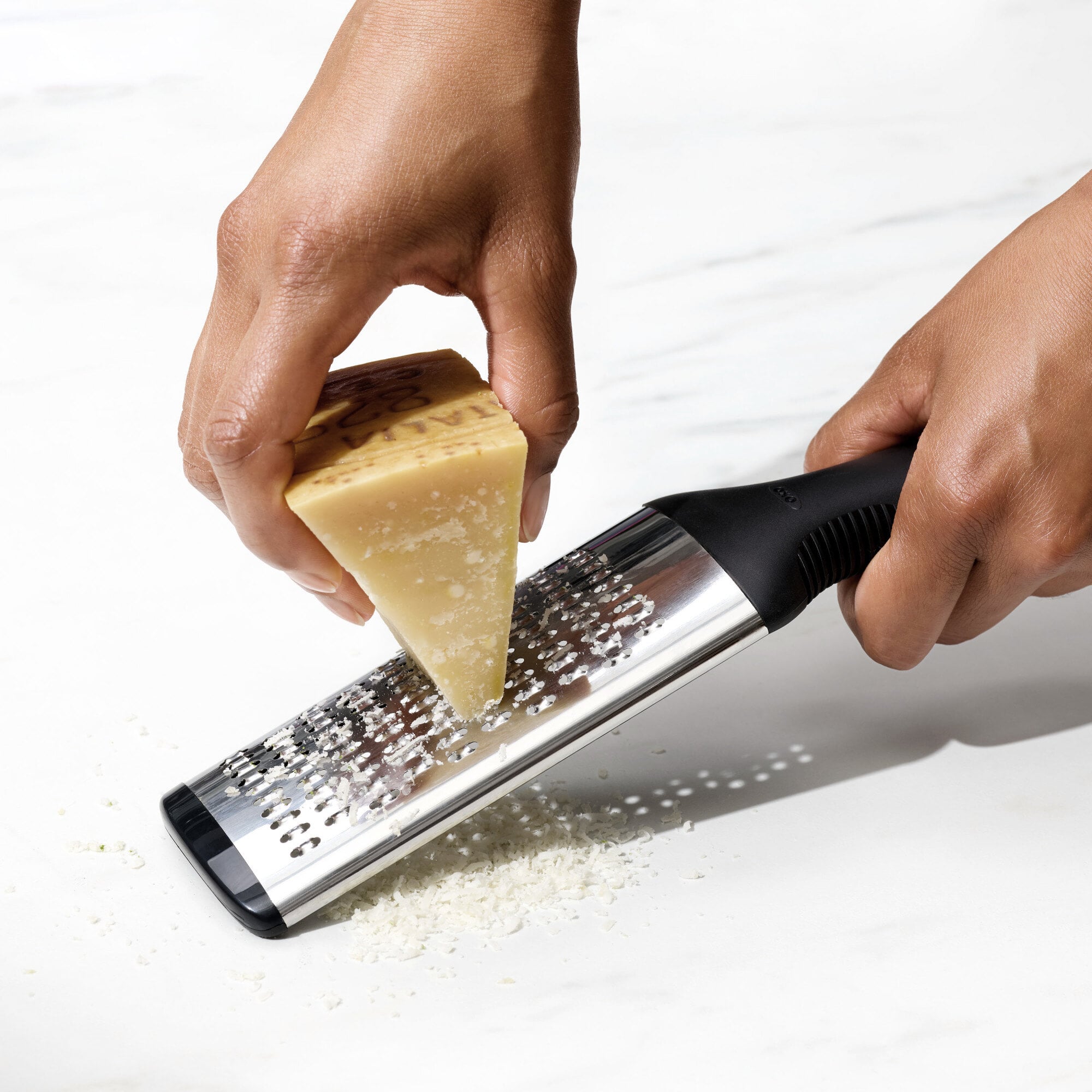 OXO 11283000 Good Grips 9 1/2" Stainless Steel Fine Handheld Grater ...