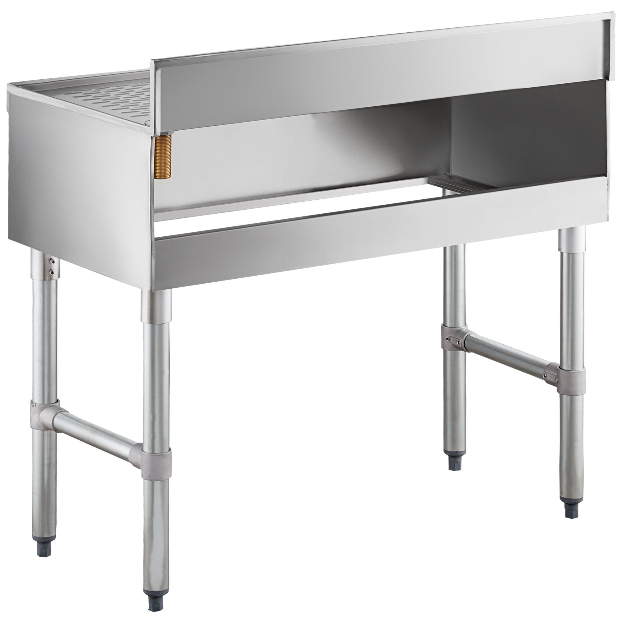 Regency Stainless Steel Underbar Drainboard - 36" x 18"