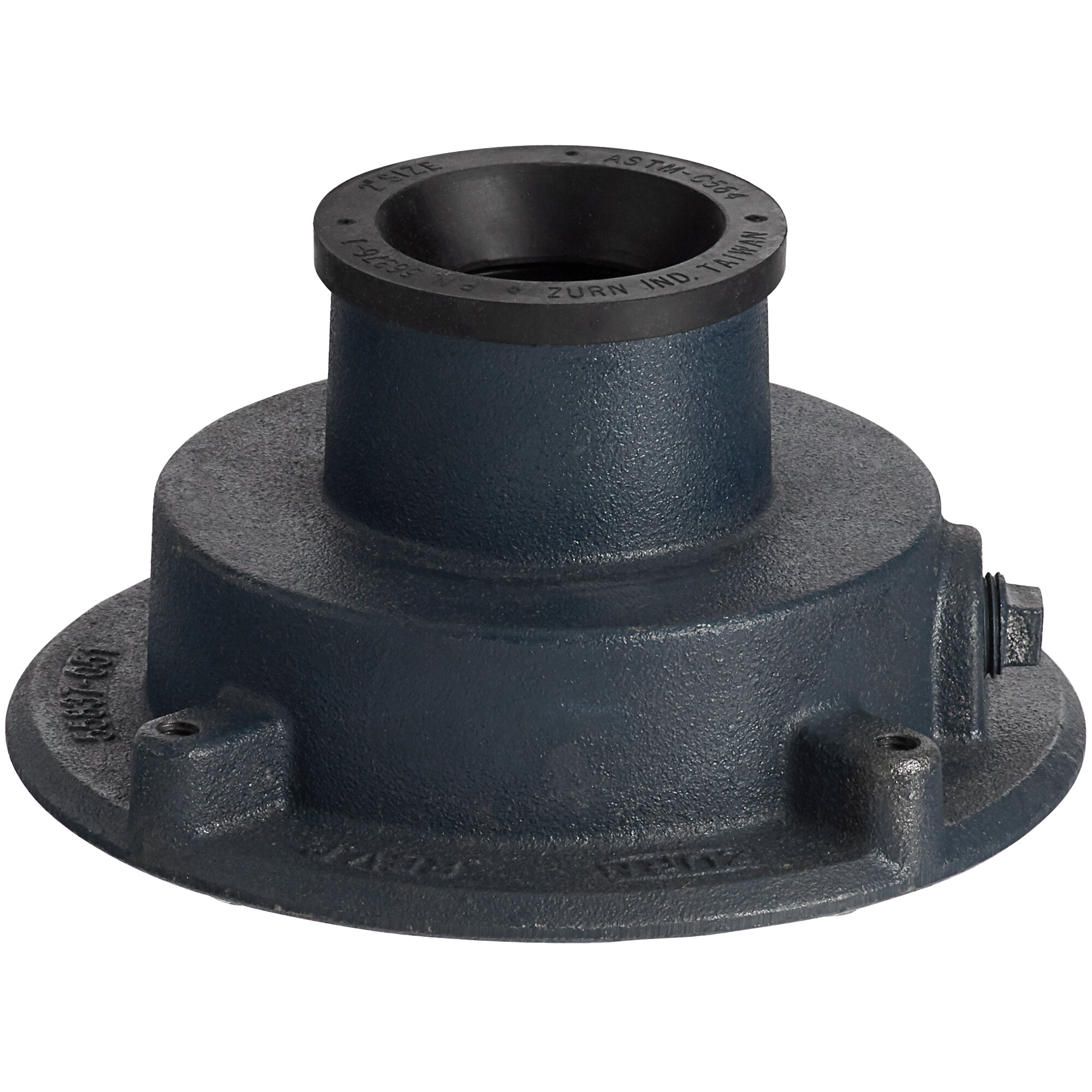 Zurn Z415-4NL-P-L/TOP Cast Iron Floor Drain Less Grate with 4" Neo-Loc ...