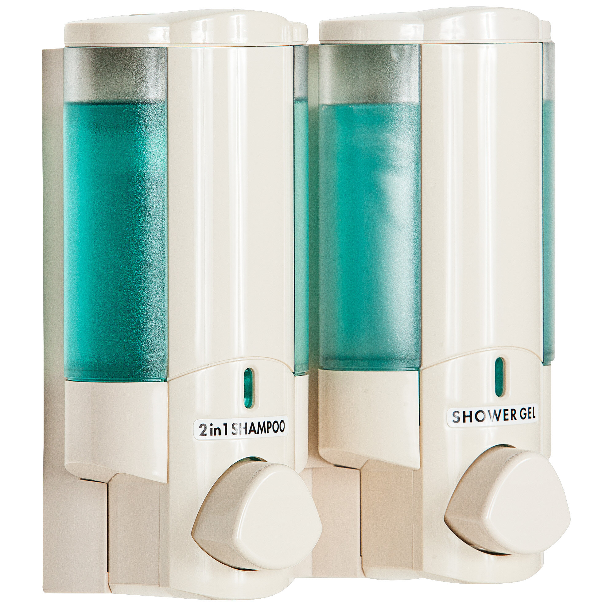 Dispenser Amenities 36270 Aviva 20 oz. Vanilla 2-Chamber Wall Mounted ...