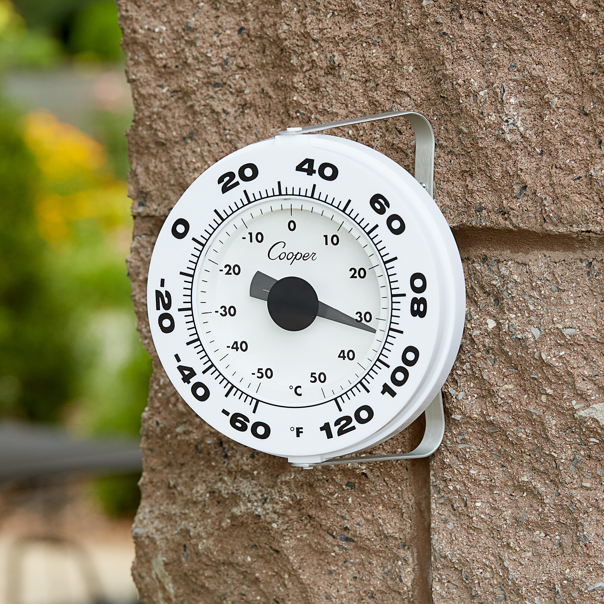 Cooper-Atkins 255-06-1 6" Dial Indoor / Outdoor Wall Thermometer