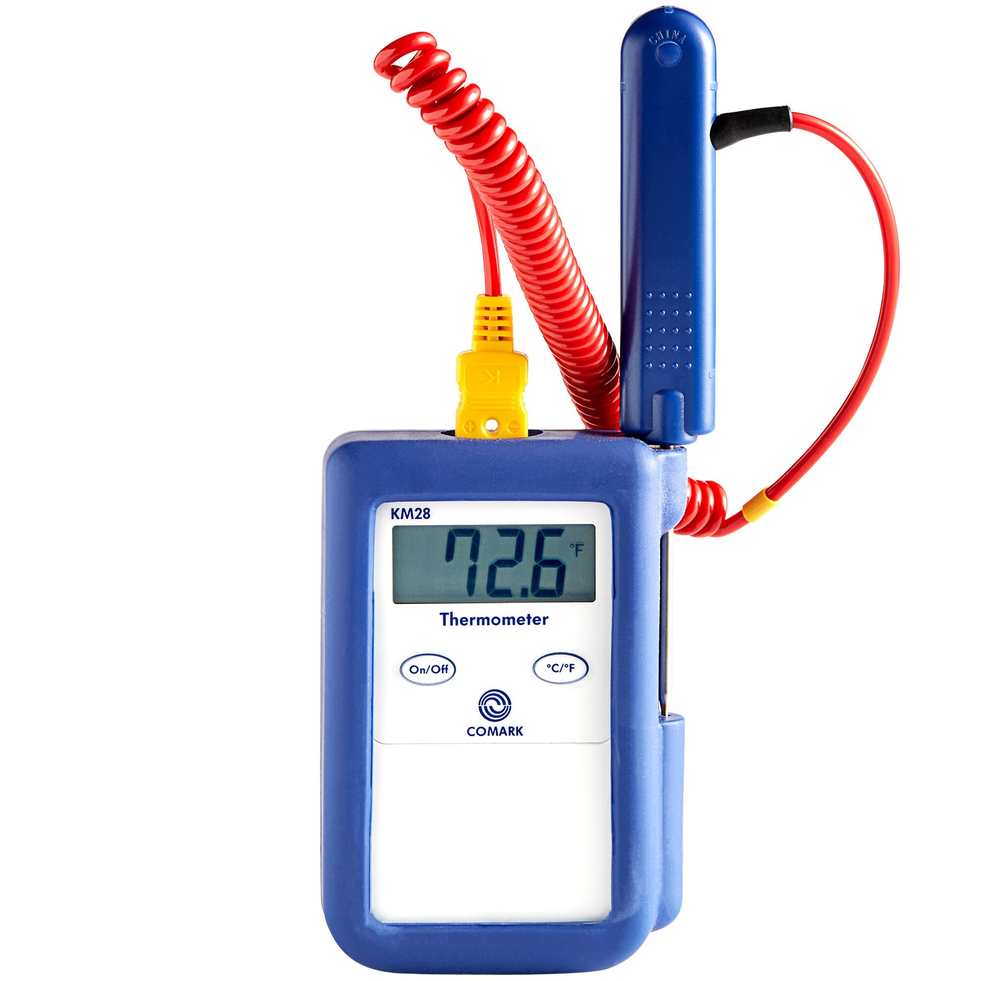 Comark KM28KIT Type-K Thermocouple Thermometer Kit with Protective ...