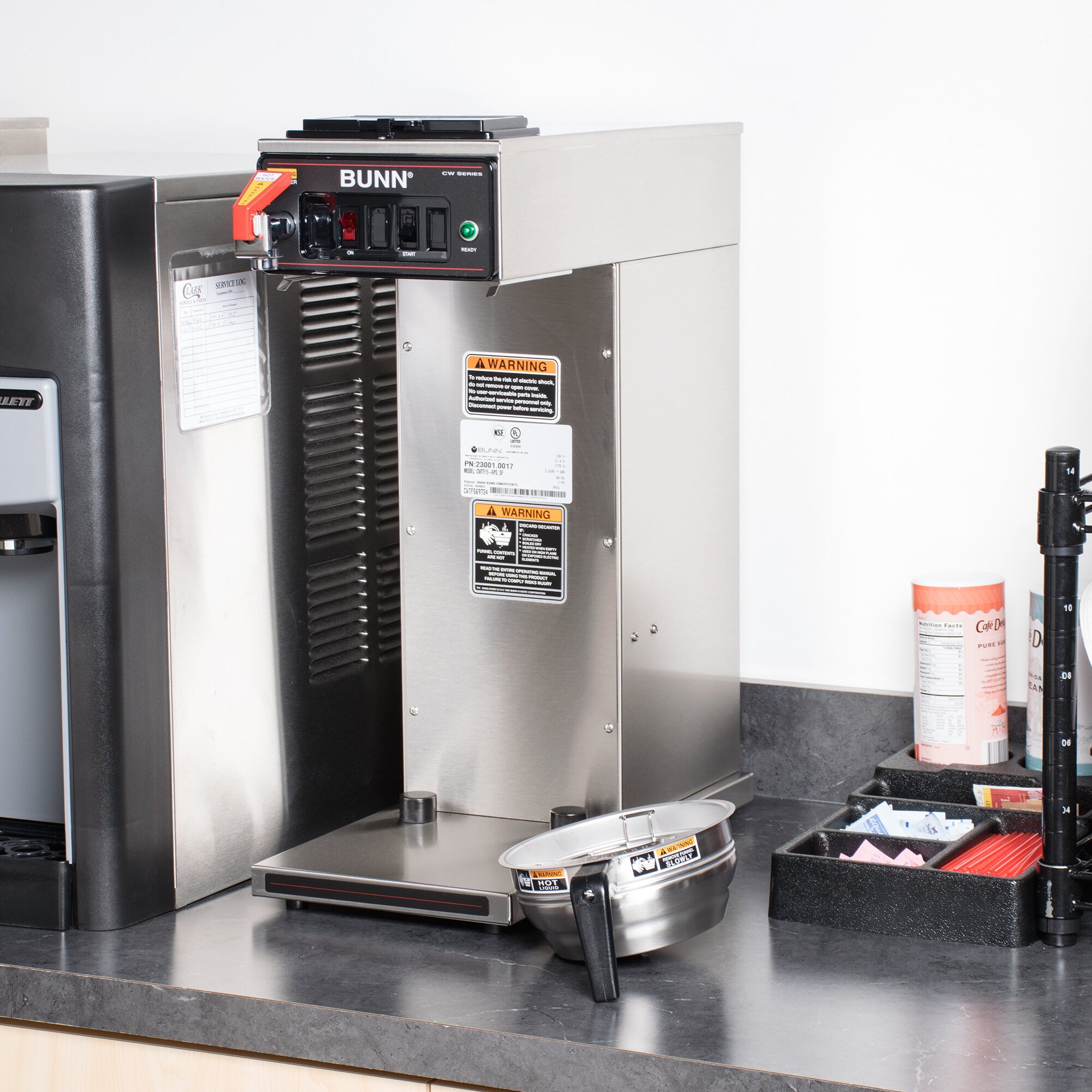 Bunn 23001.0017 CWTF15 APS Airpot Brewer with Stainless Steel Funnel ...