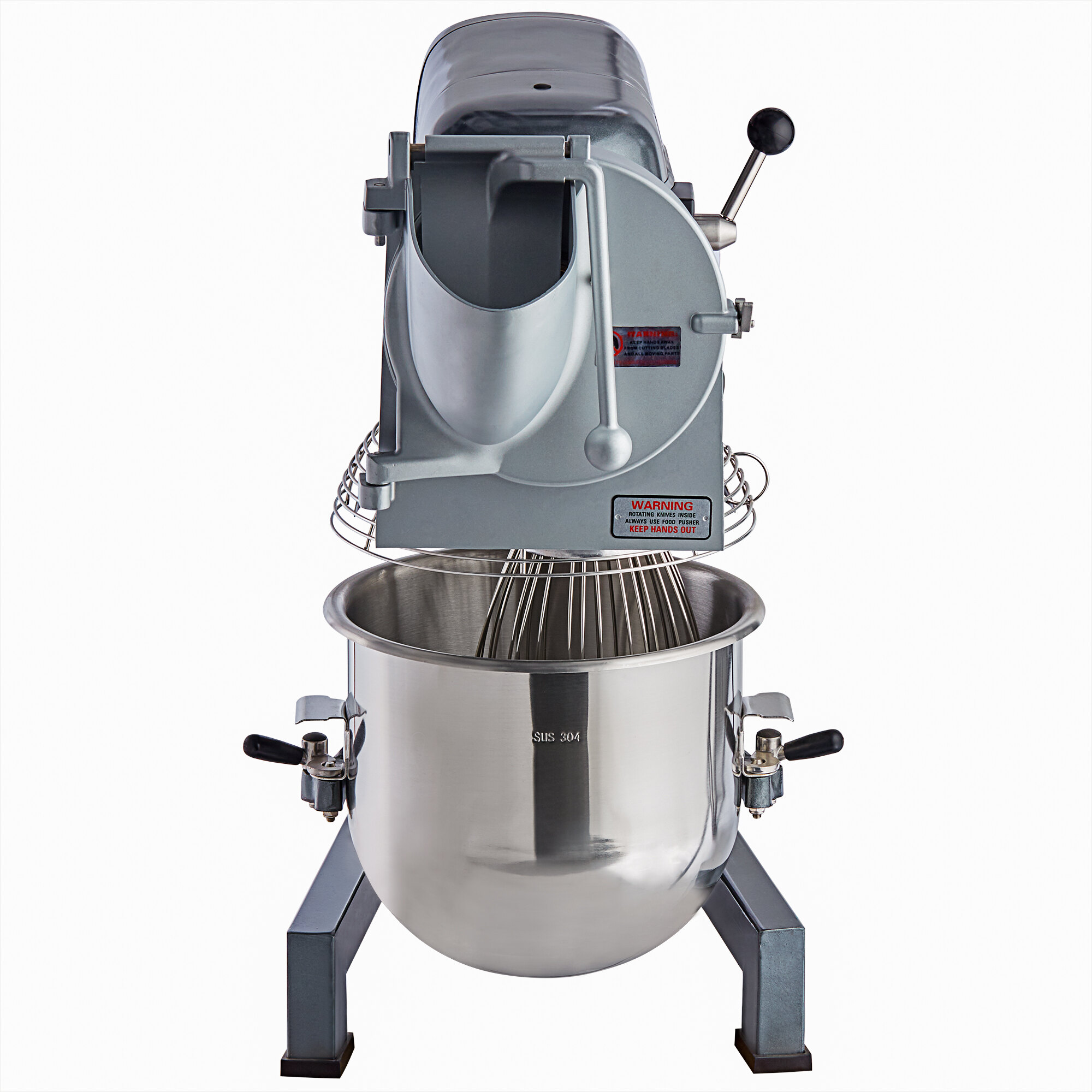 Avantco MX20SHSLK 20 Qt. Gear-Driven Commercial Planetary Stand Mixer ...