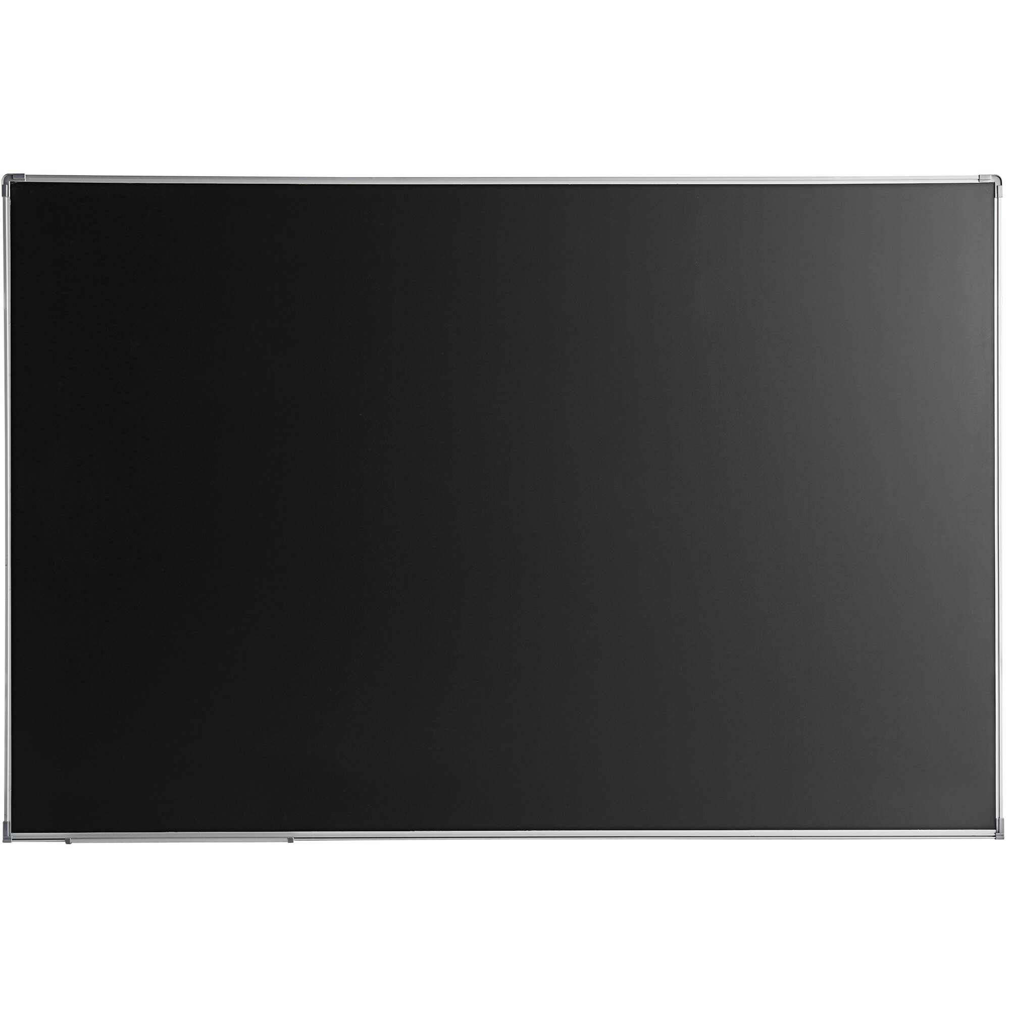 Dynamic by 360 Office Furniture 72" x 48" Black Wall-Mount Magnetic ...