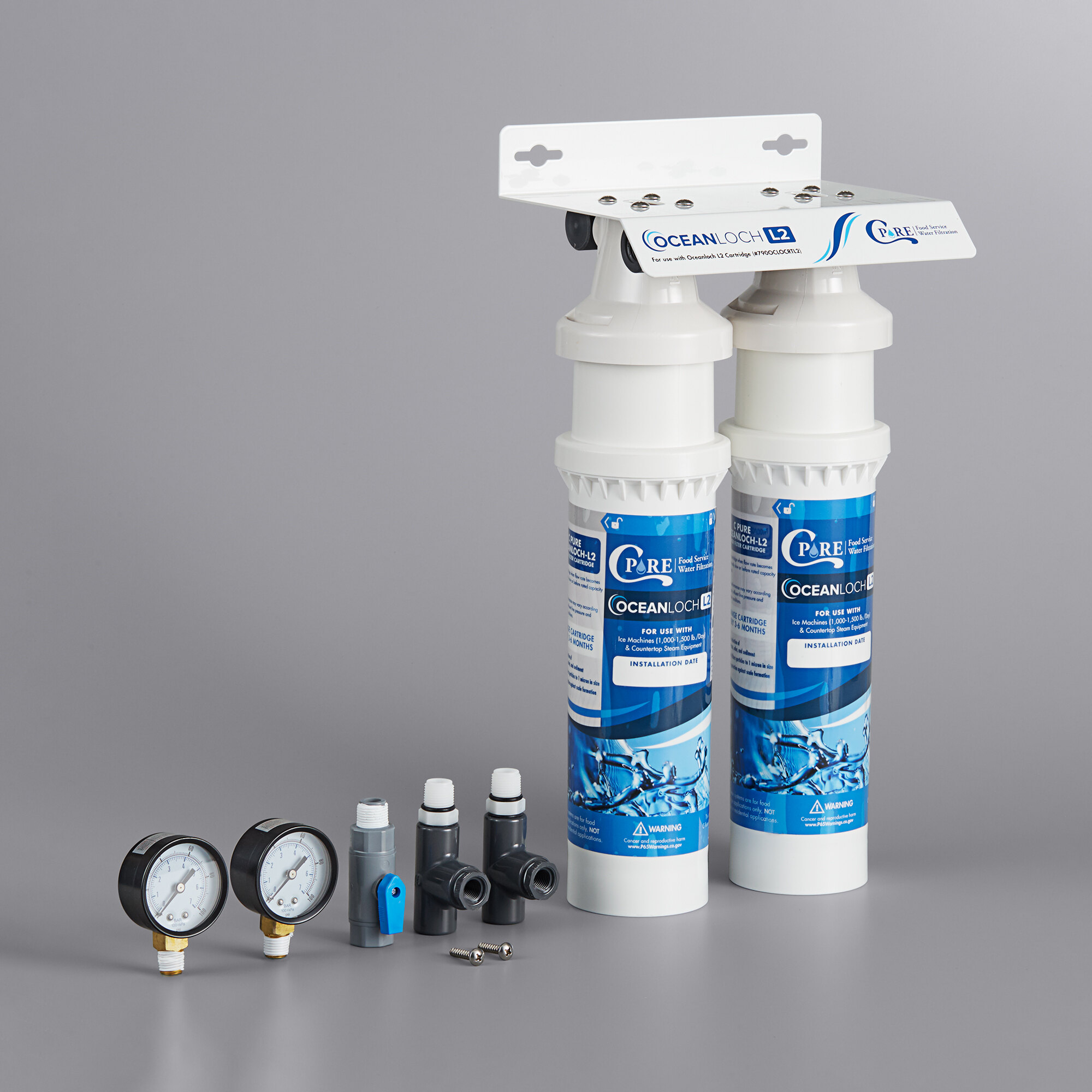 C Pure Oceanloch-L2 Dual Water Filtration System with Oceanloch-L2 ...