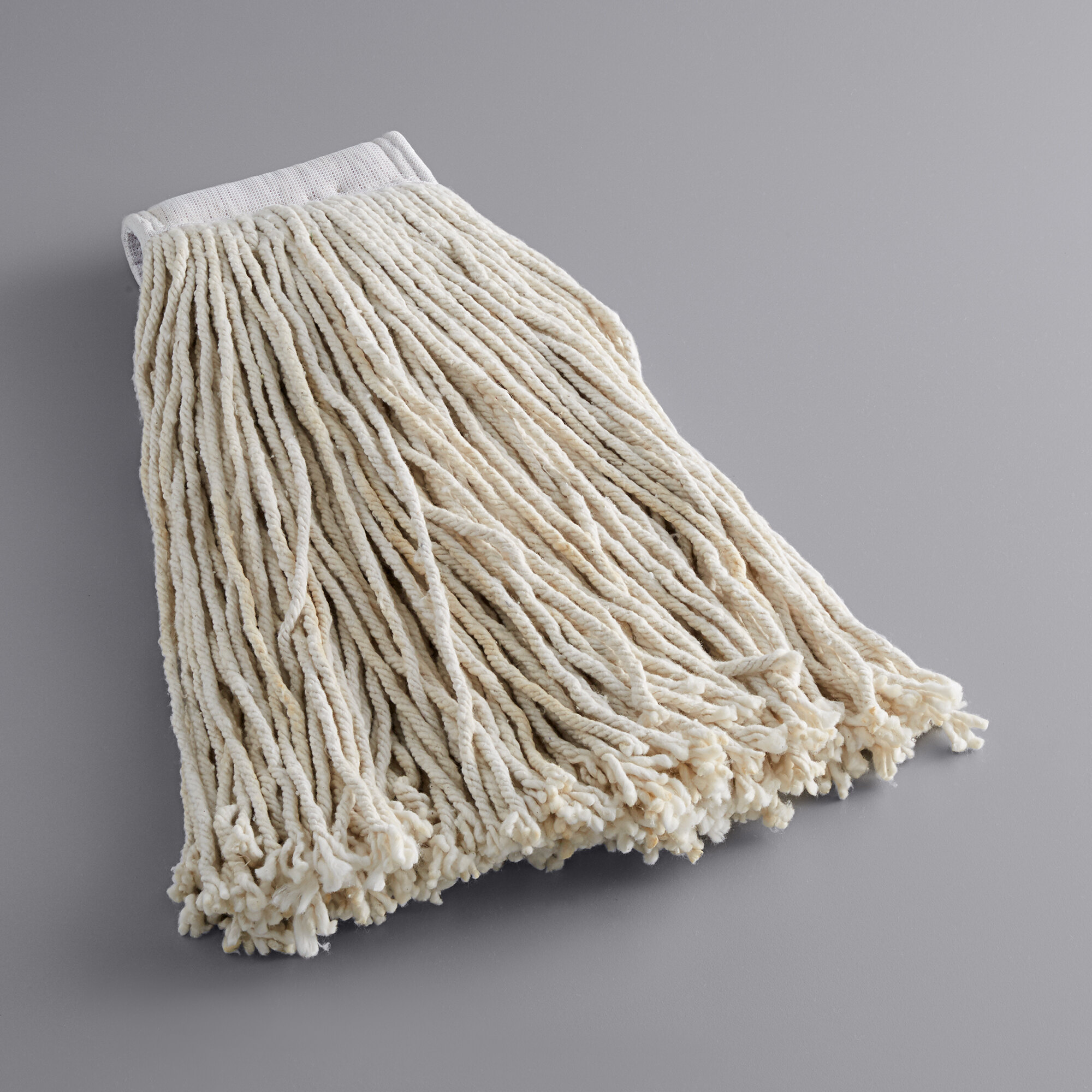 Choice 24 oz. #32 Cotton Cut End Mop Head with 5" Band