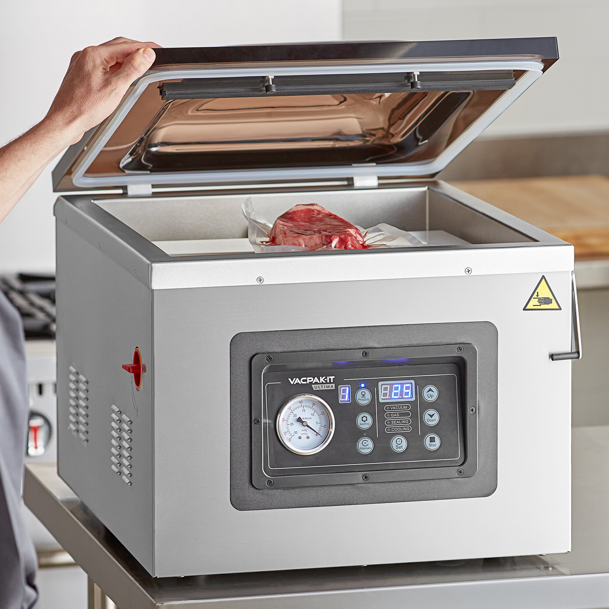 VacPak-It Ultima UVMC16 Programmable Chamber Vacuum Packing Machine ...