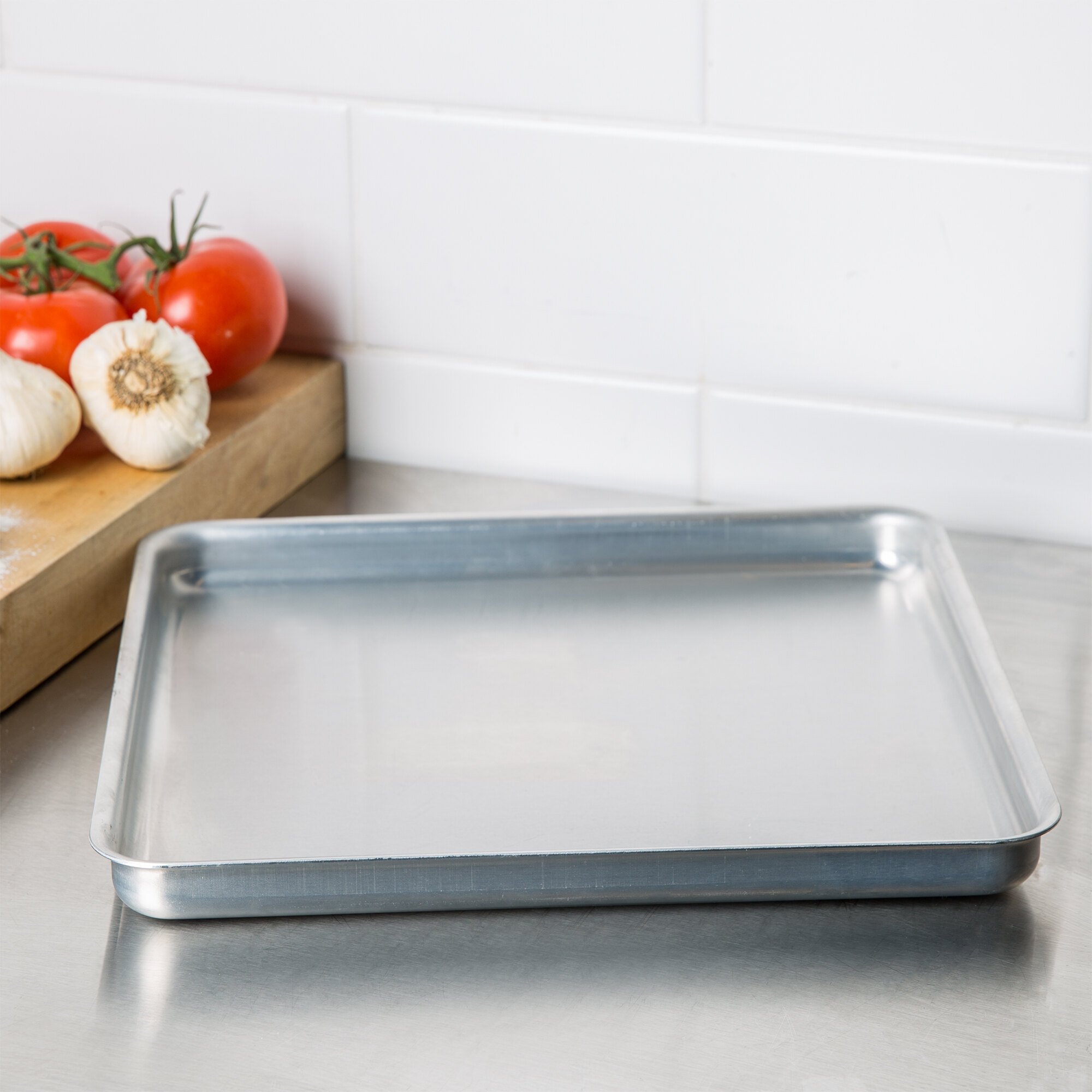 American Metalcraft SQ1210 12" x 12" x 1" Square Deep Dish Pizza Pan
