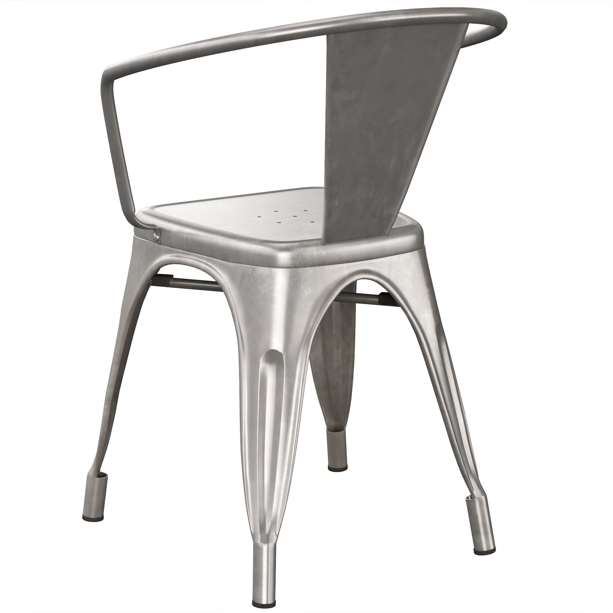 Lancaster Table & Seating Alloy Series Clear Coated Metal Indoor ...