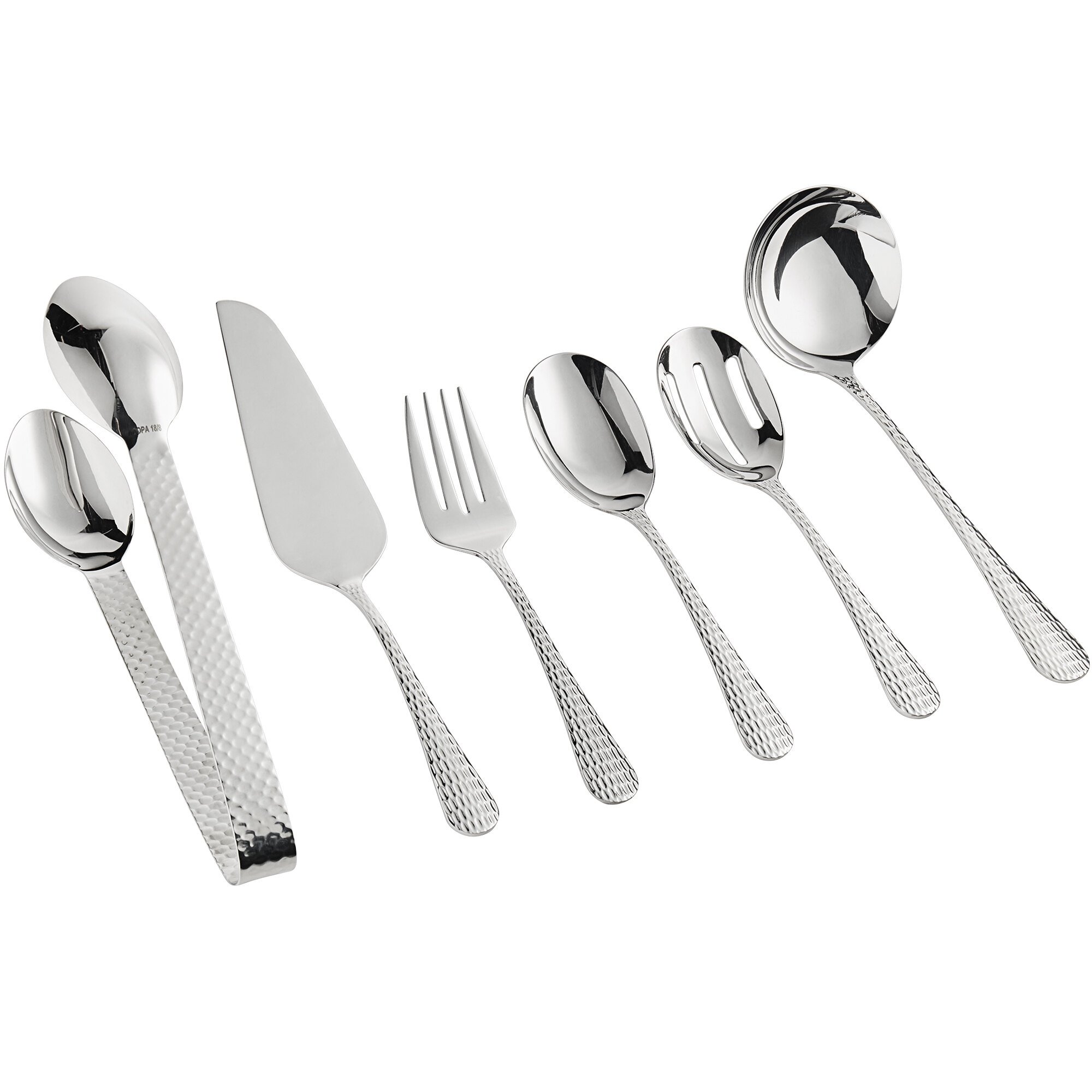 Acopa Industry 6-Piece 18/8 Stainless Steel Extra Heavy Weight Serving ...