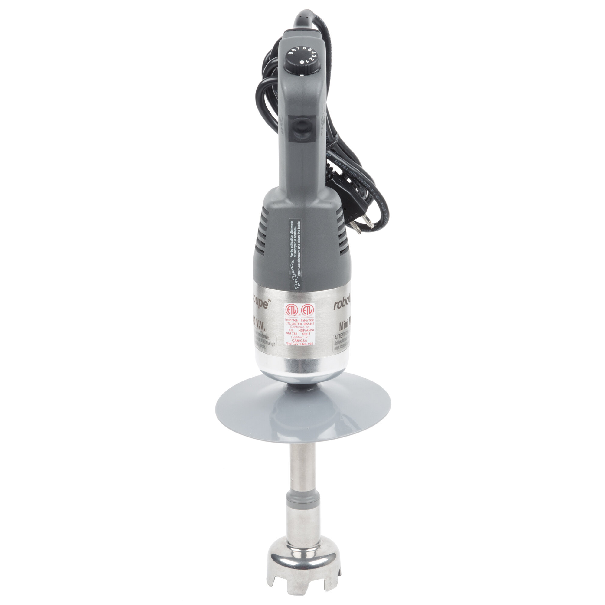 Robot Coupe MMP240VV Mini 10" Variable Speed Immersion Blender - 2/5 HP