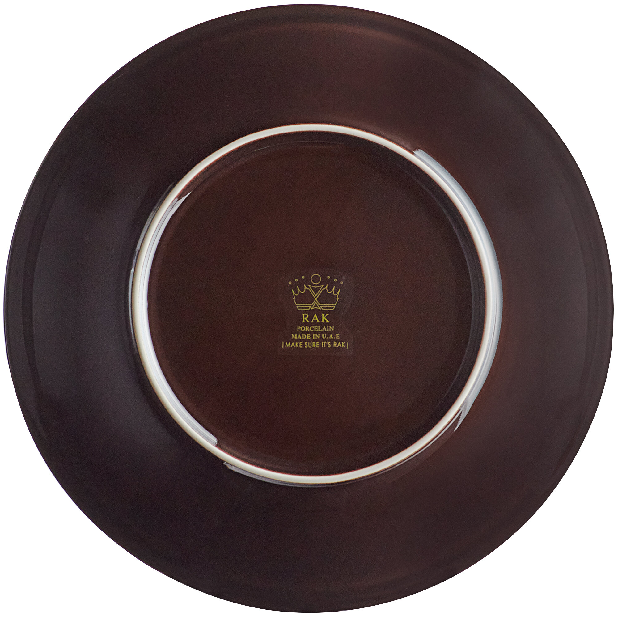 RAK Porcelain GNNNPR21CL Genesis Glossy 8 1/4" Brilliant Clove Flat ...