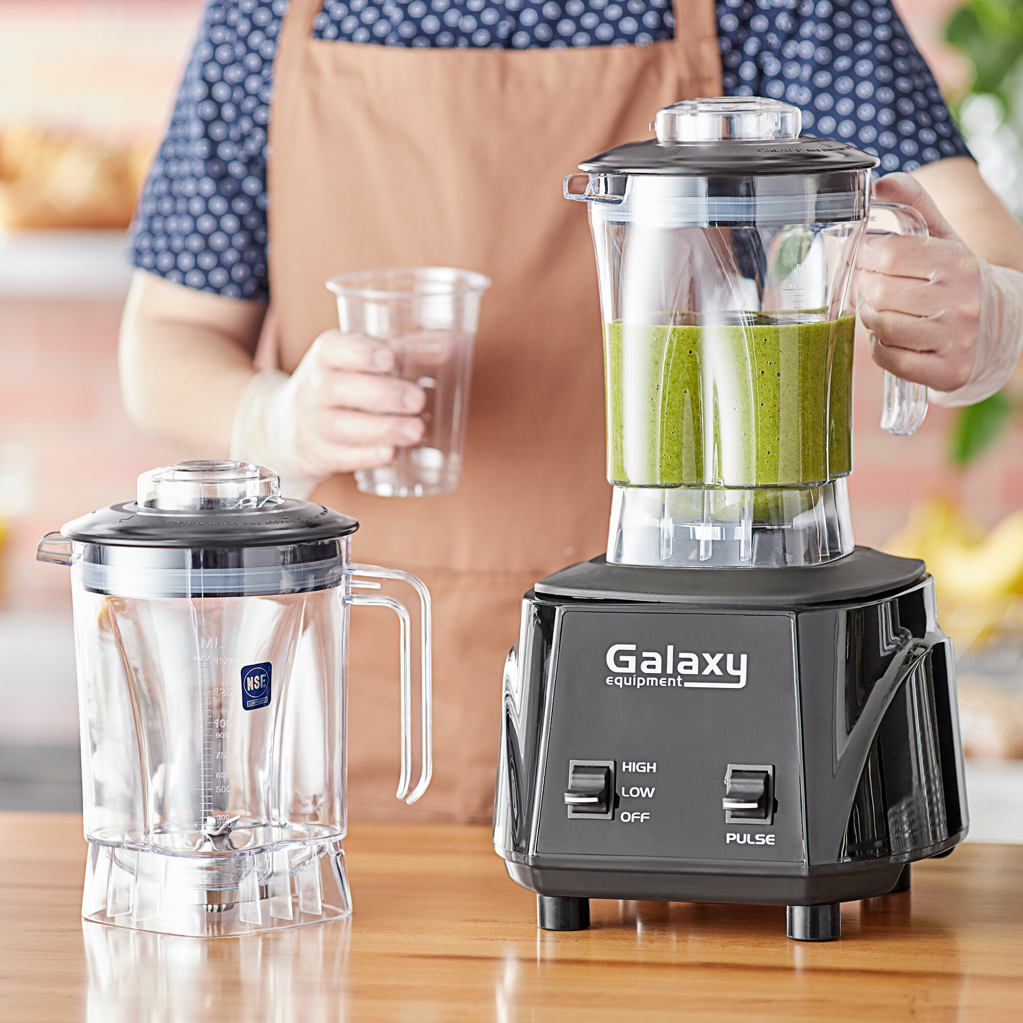 Galaxy GBB480T2J 3 1/2 hp Commercial Blender with Toggle Control and ...