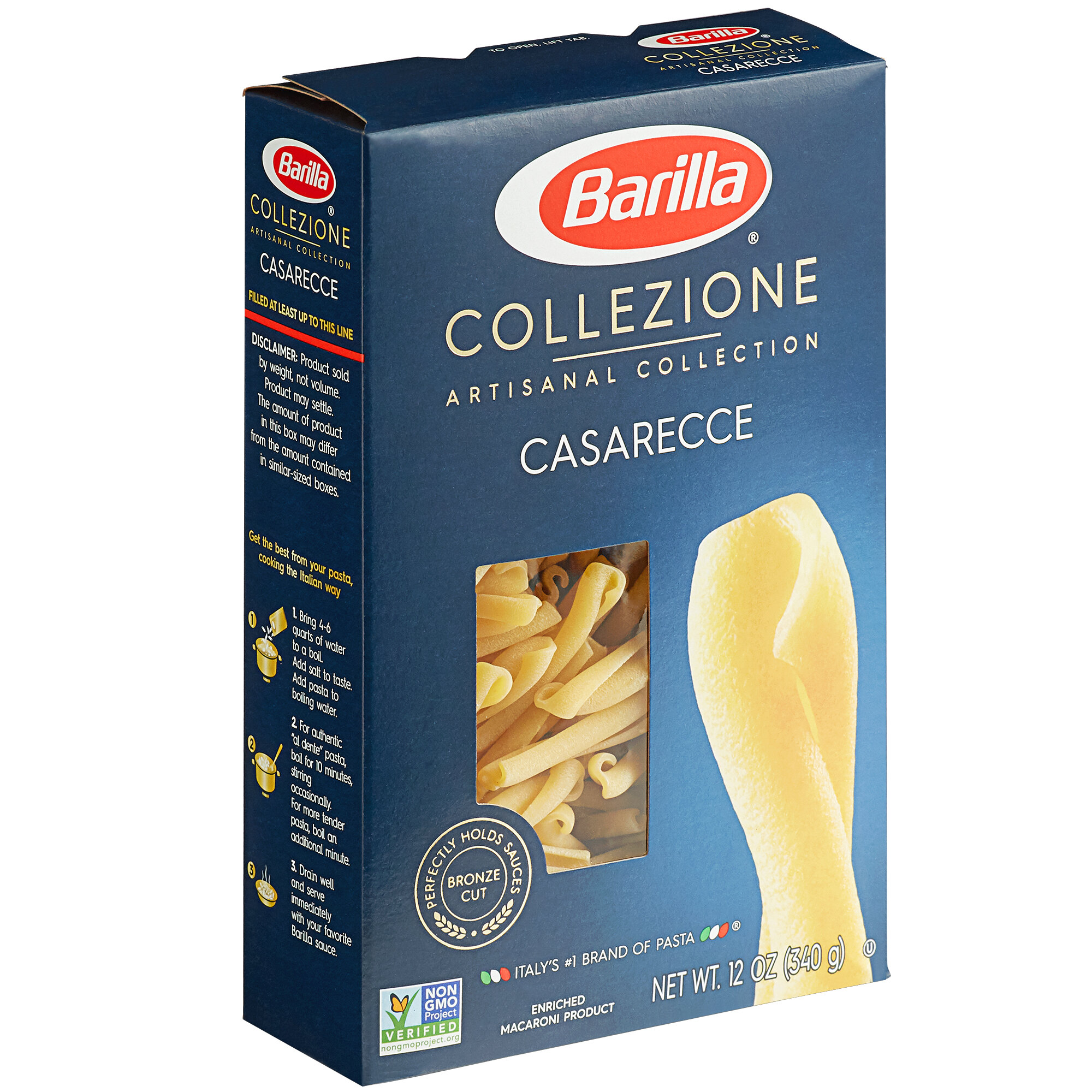 Barilla 12 oz. Collezione Casarecce Pasta - 12/Case