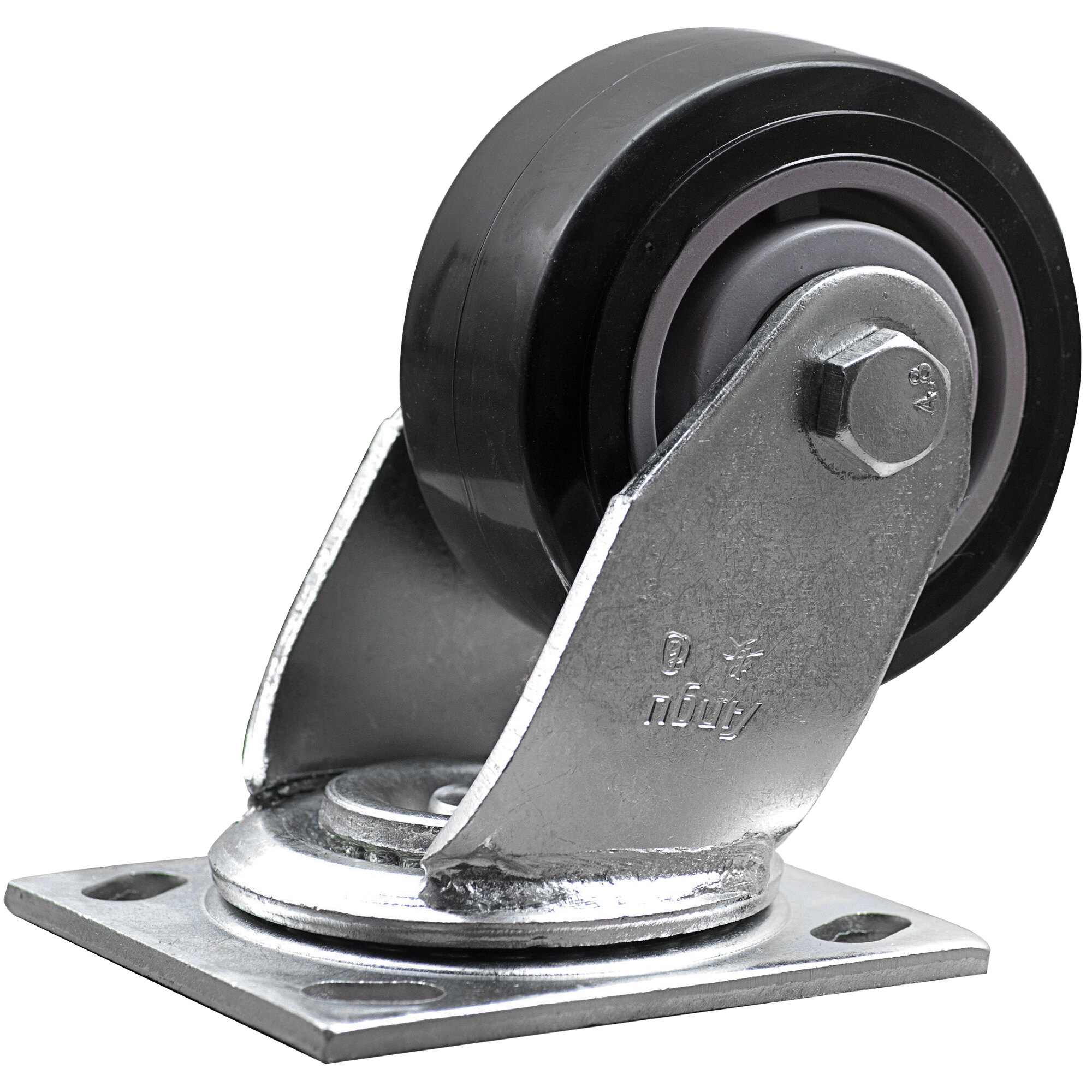 Lavex Industrial 4" x 2" Swivel Plate Caster for Lavex Industrial Tilt ...