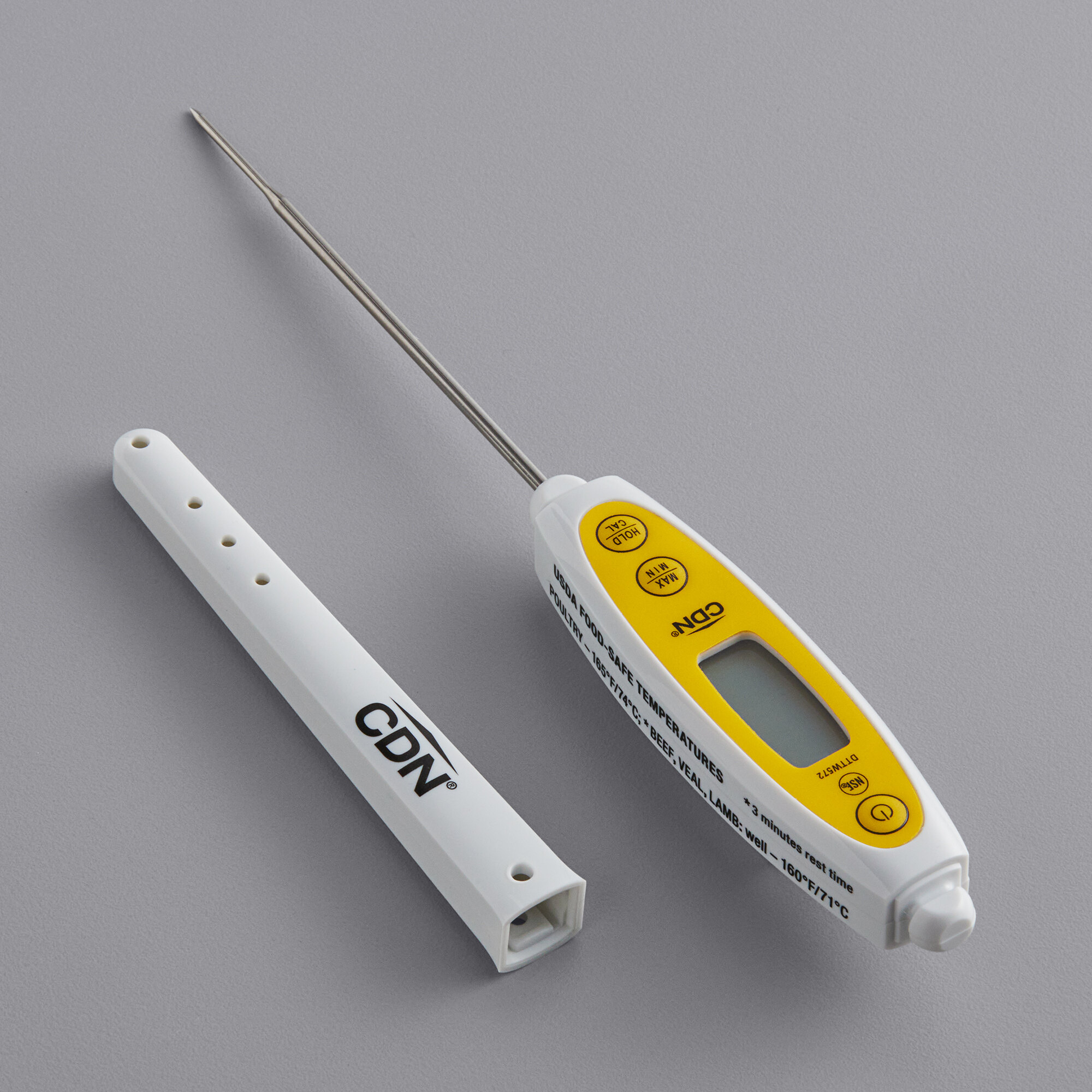 CDN DTTW572 ProAccurate 3 1/2" Waterproof Digital Pocket Probe ...