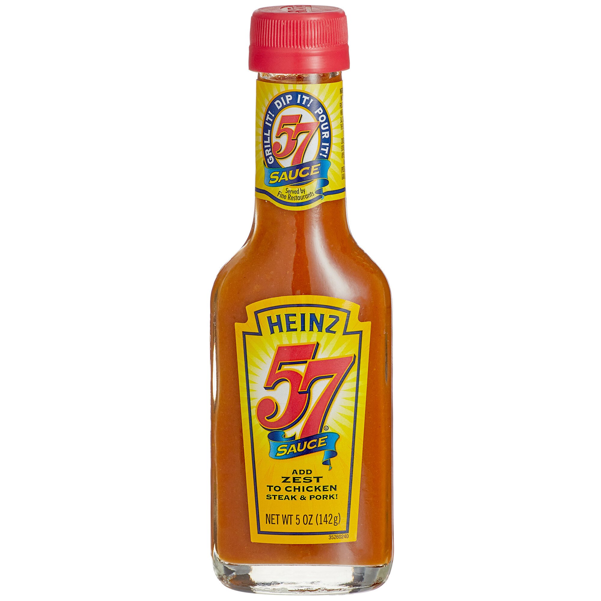 Heinz 5 oz. 57 Sauce Bottle - 24/Case