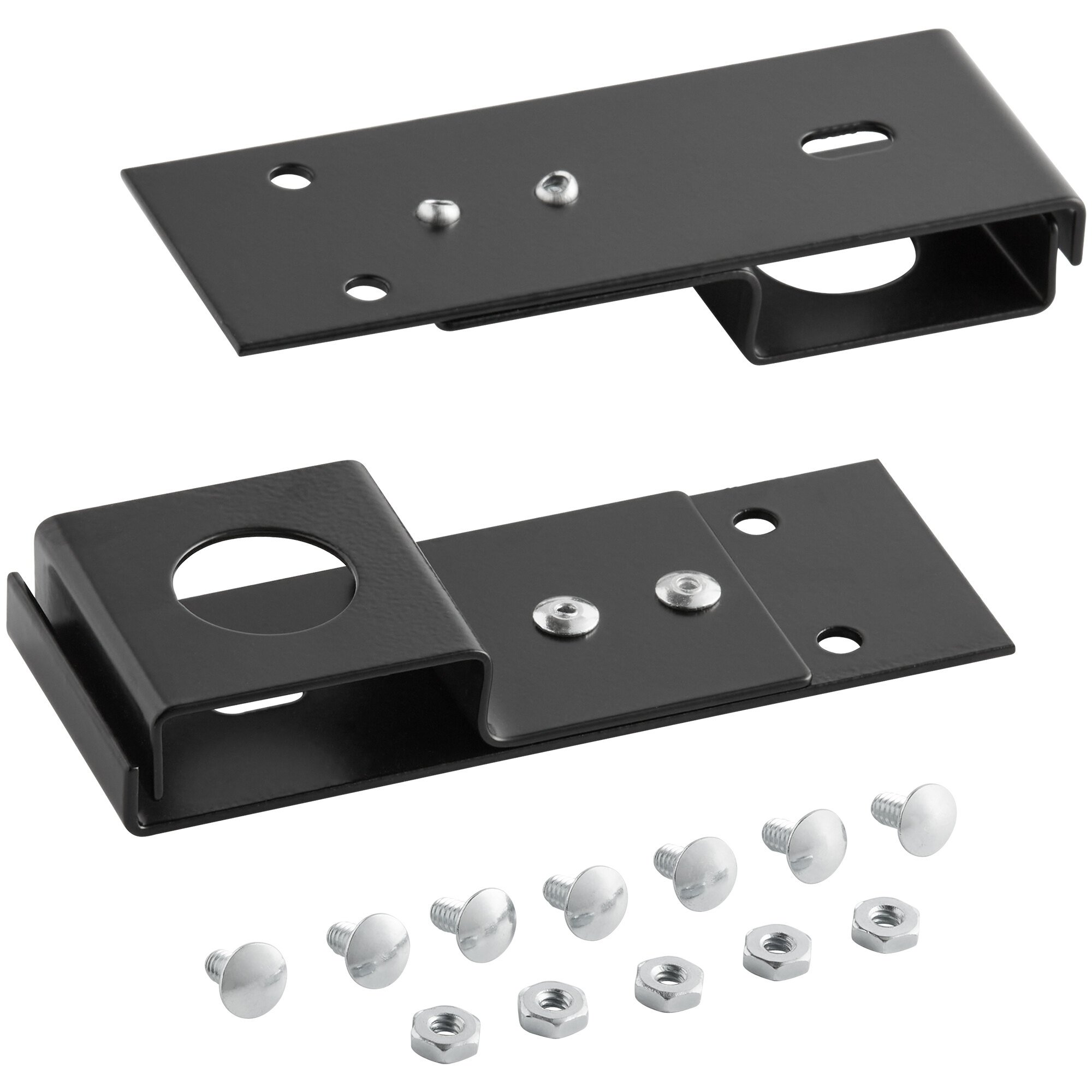 Regency Space Solutions Black Bracket Hardware Set for Wall Mount Lockers