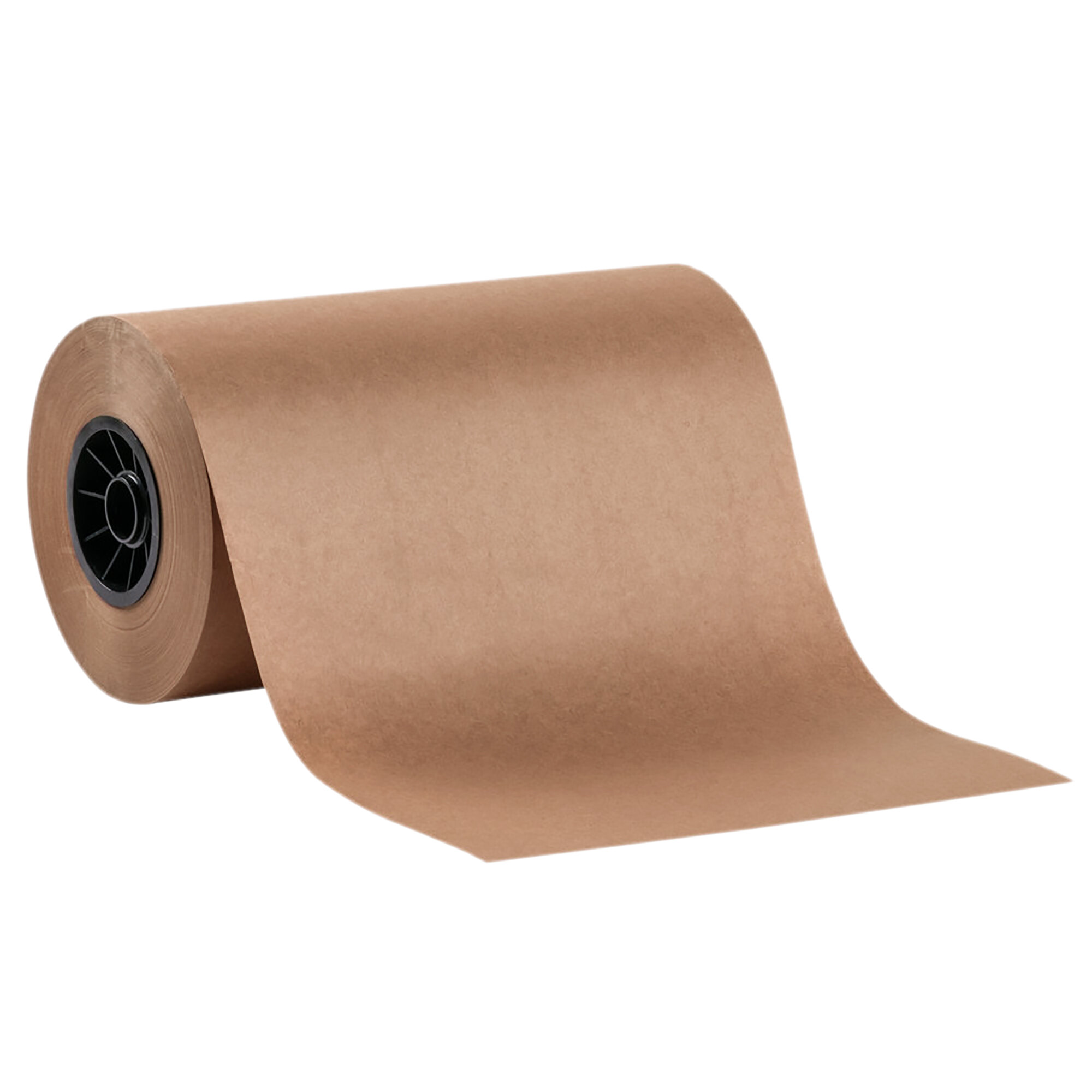 Lavex Packaging 12" x 700' 40# Pink / Peach Void Fill Packing Paper Roll